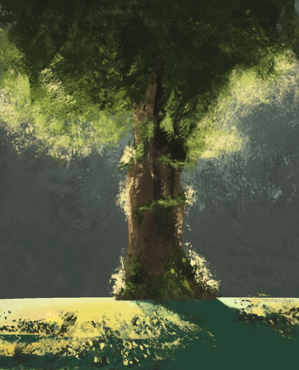 ArtStation - Sketch of a tree