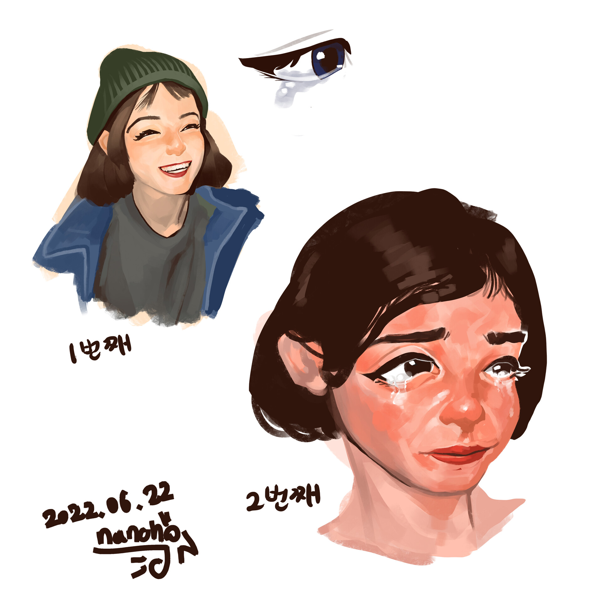 ArtStation - Face Practice