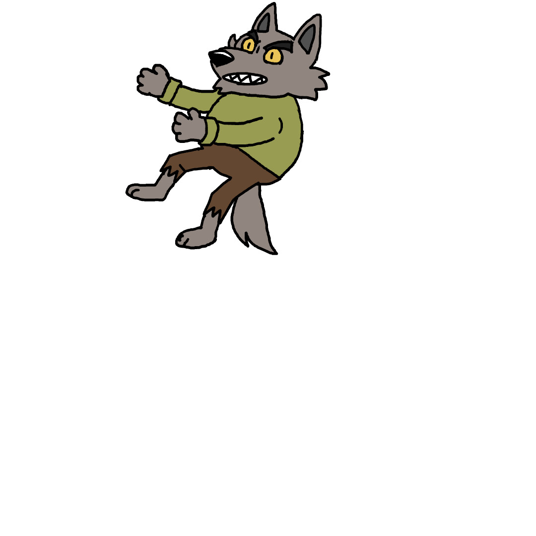 ArtStation - Bouncing Wolf Animation