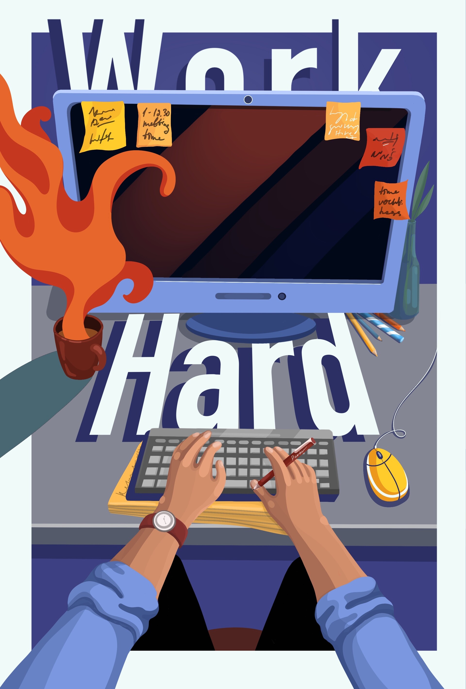 ArtStation - work hard - play hard