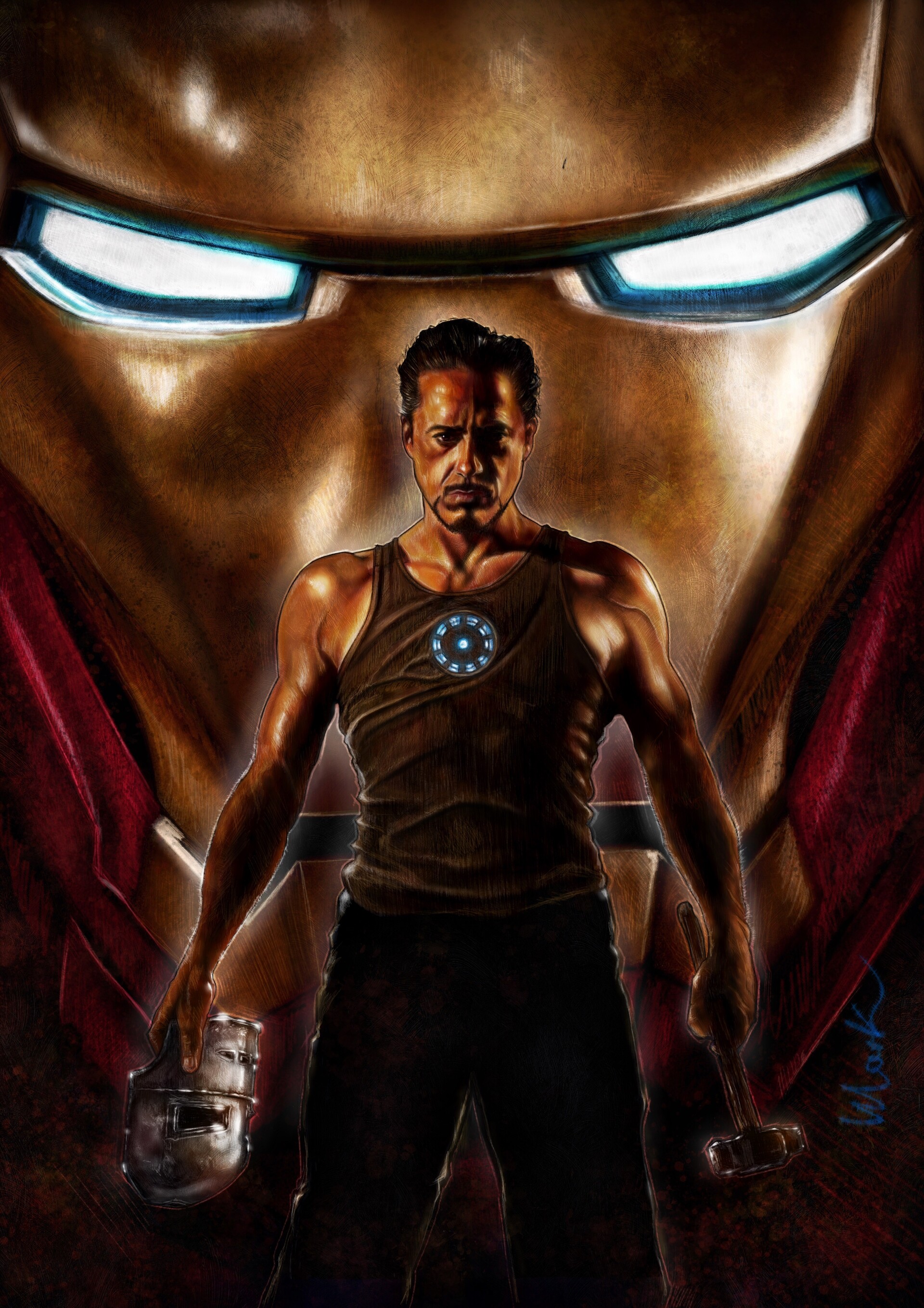 ArtStation - I Am Iron Man