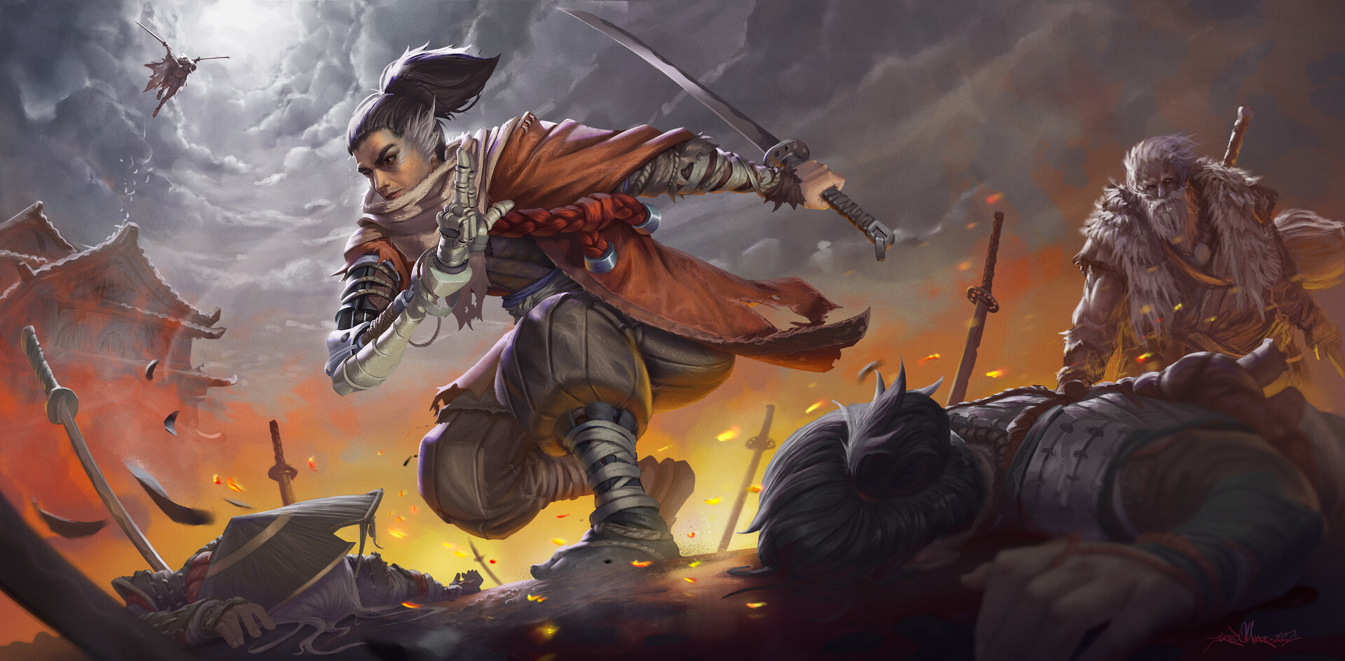 Artstation Sekiro Fan Art