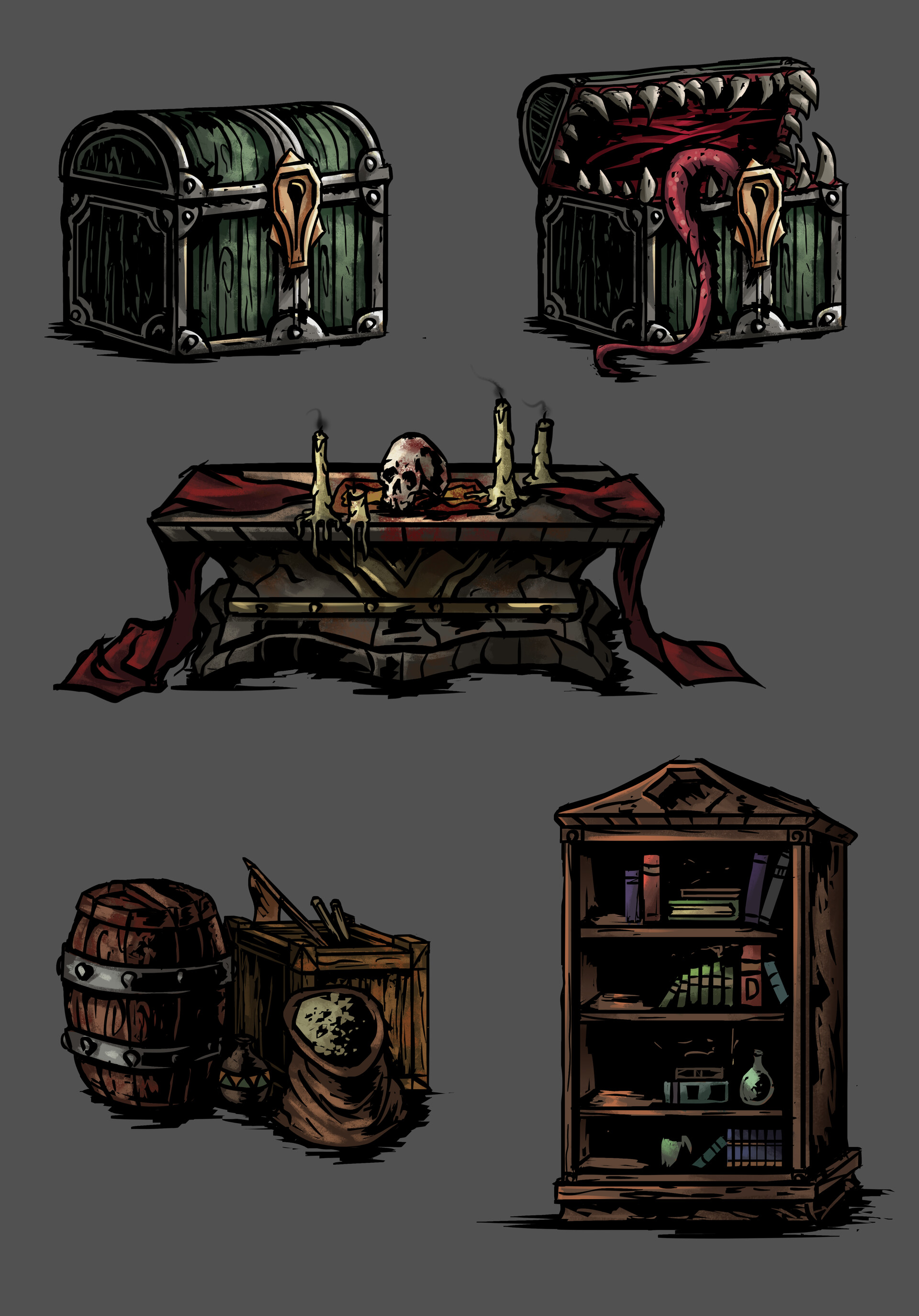 ArtStation - Card game objects