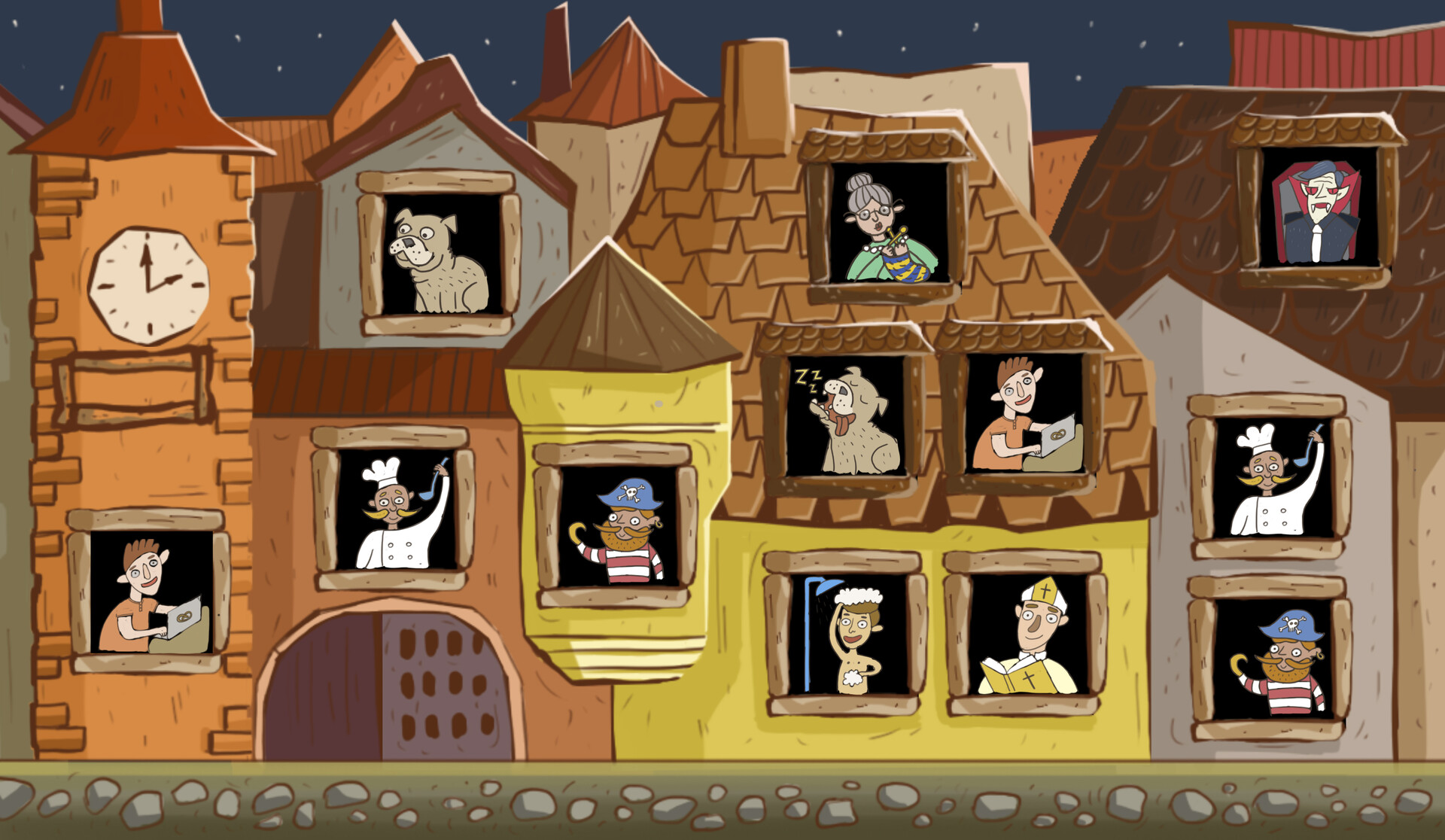 Daria Held - Sleeper Beat. Prototype of a mobile game