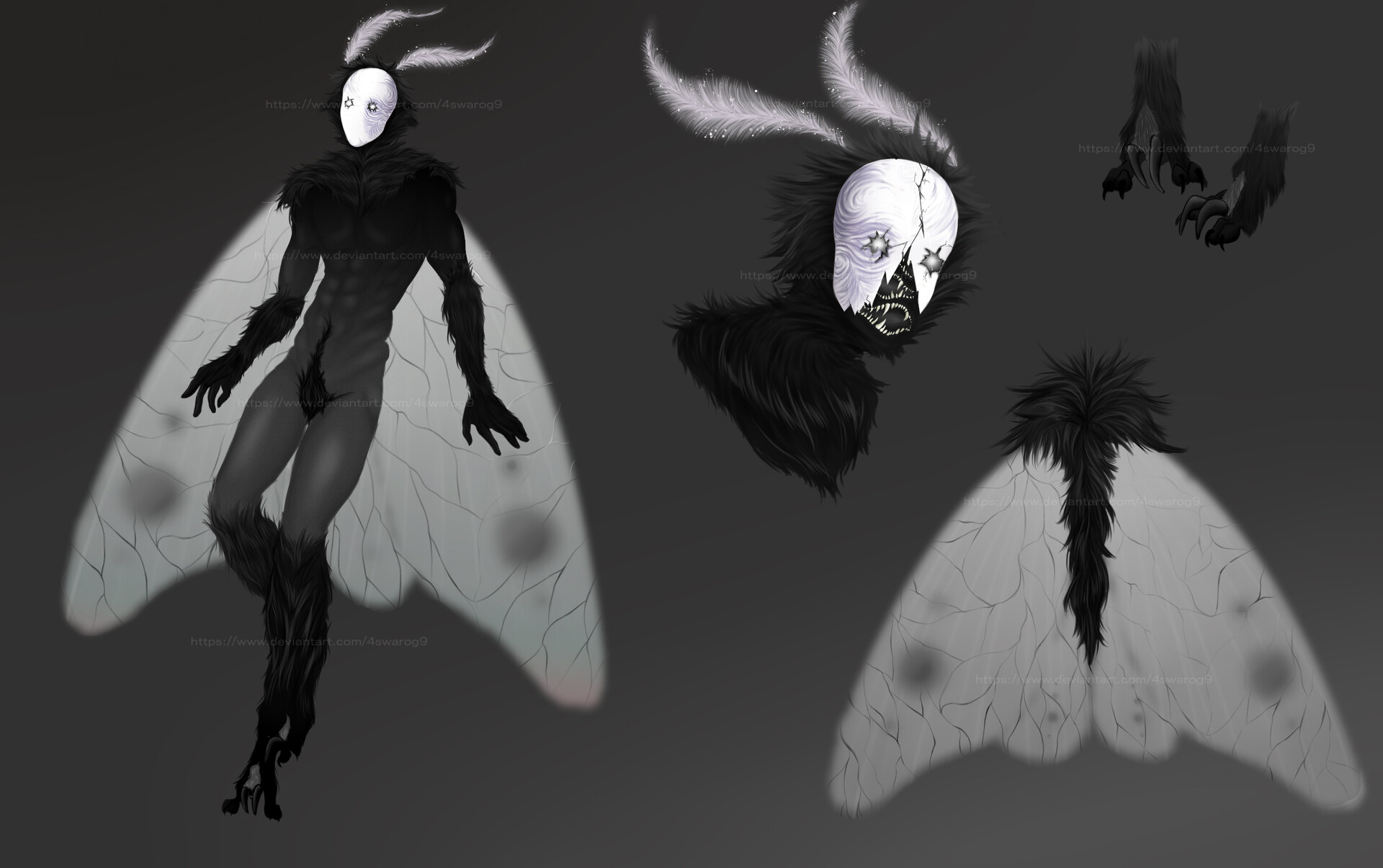 ArtStation - Adopt mothman