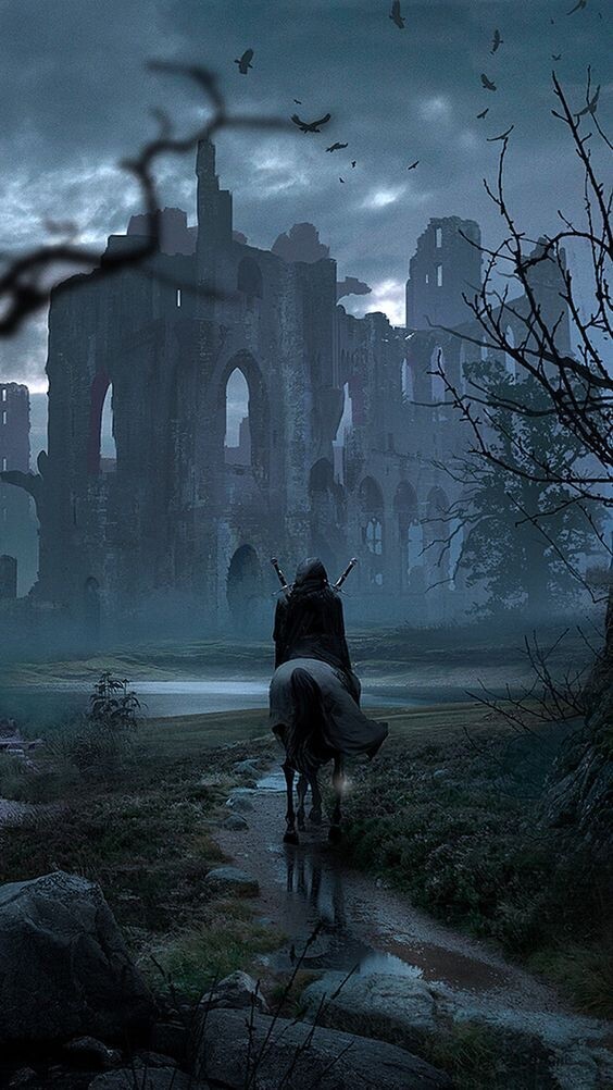 ArtStation - Hunter entering dark world