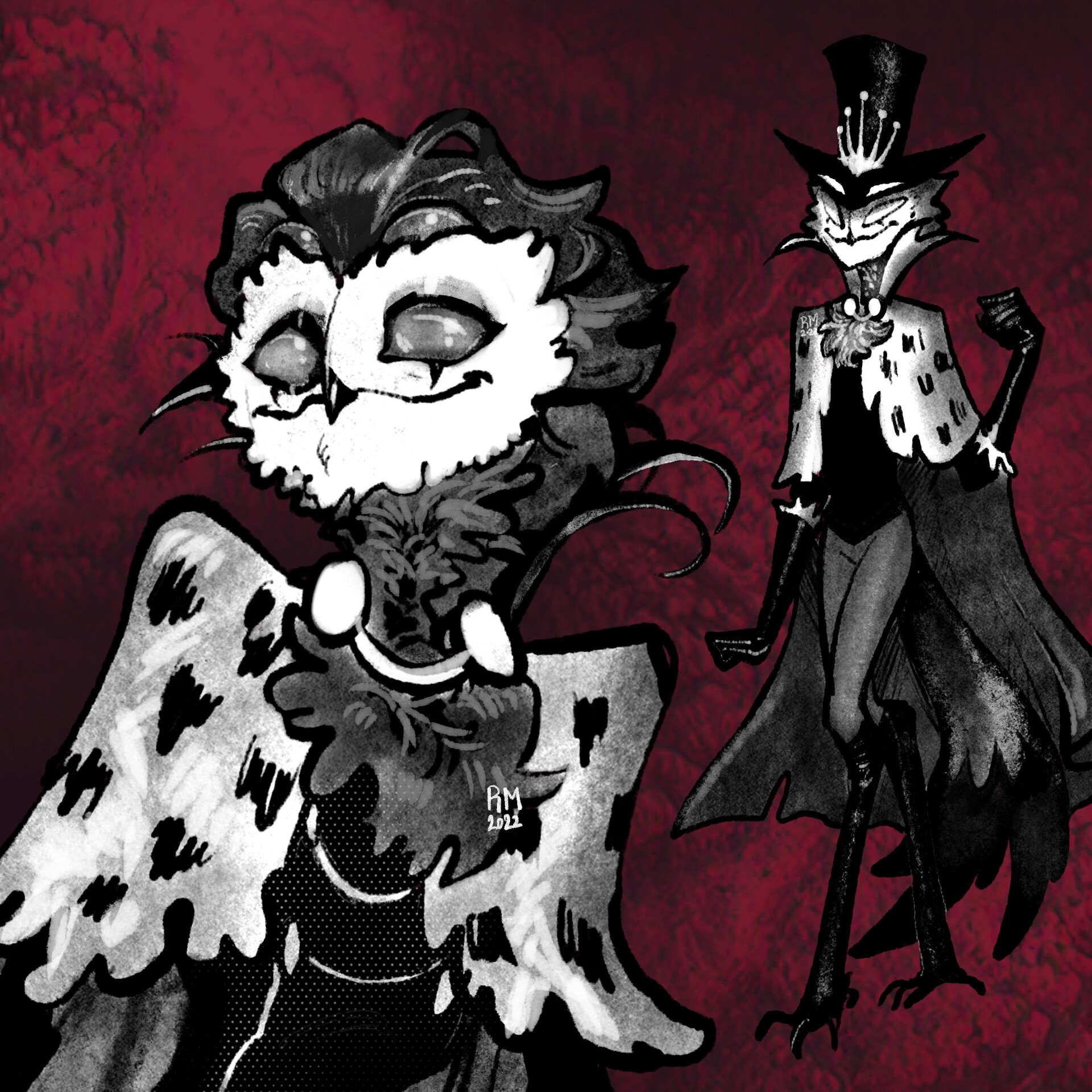 Y S - Helluva boss fanart.