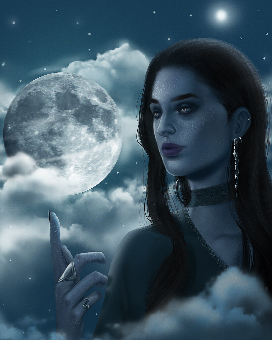 ArtStation - Moon Goddess