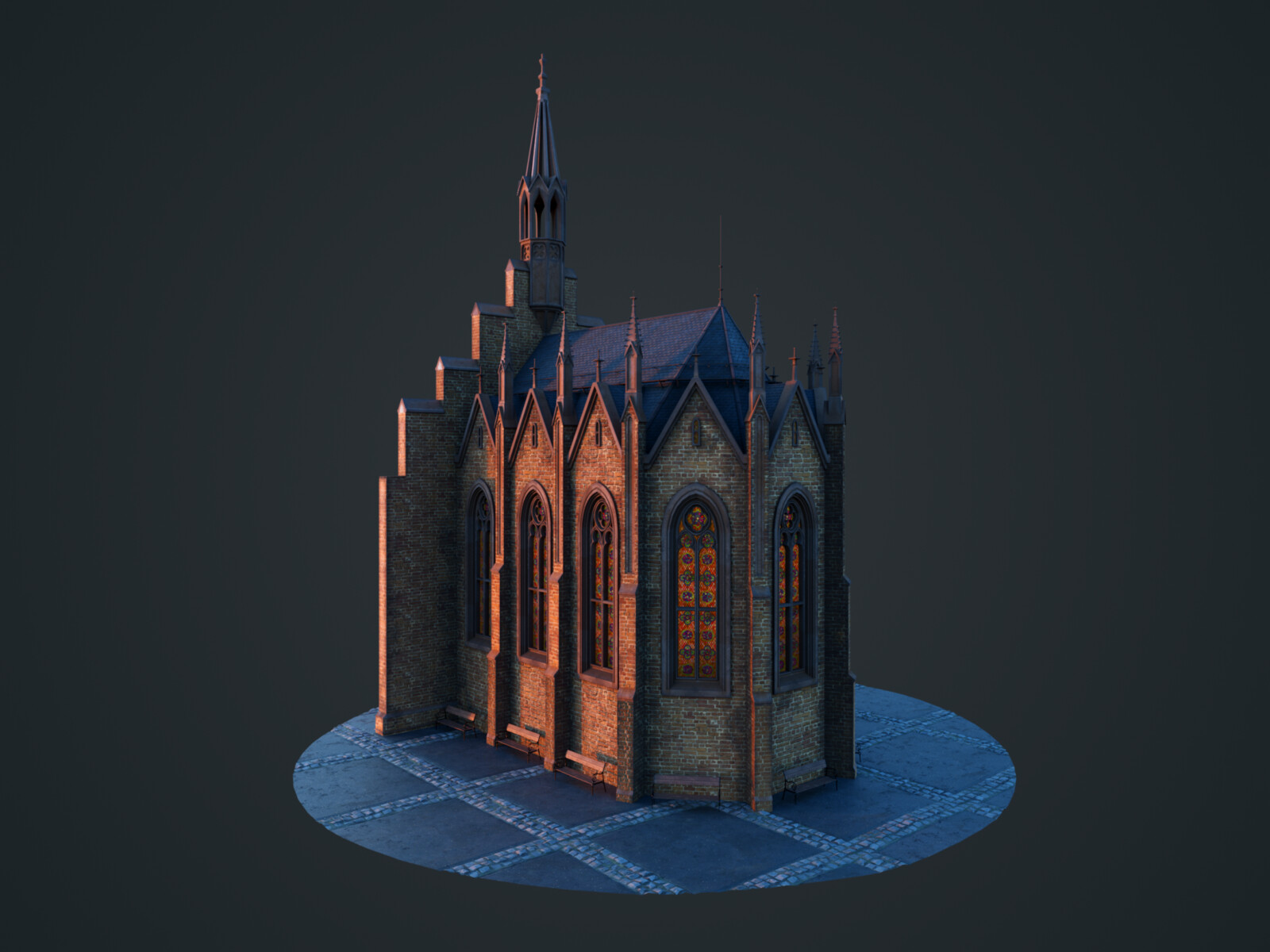 Ben Murray - Hohenzollern Castle: Northeast Chapel