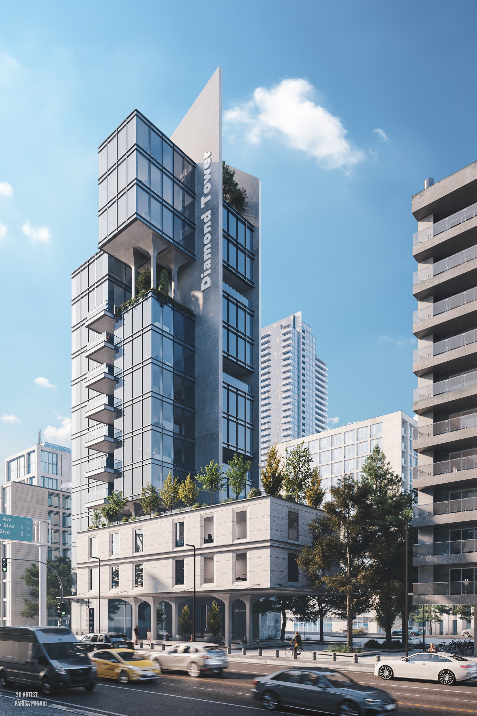 ArtStation - Diamond Tower