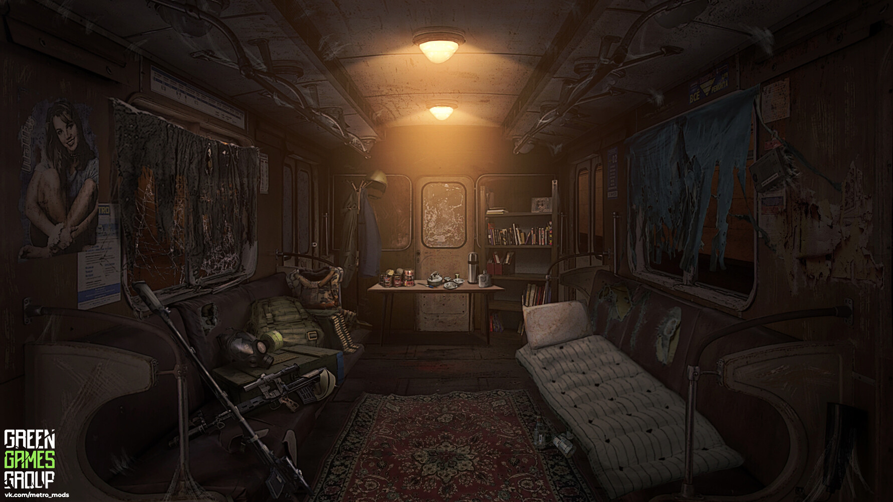 ArtStation - METRO 2033 House Of The Main Character