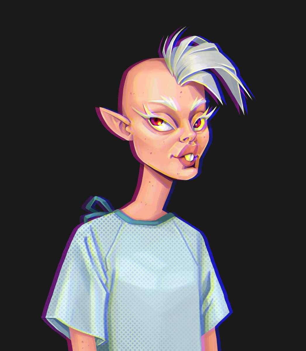 ArtStation - rat girl