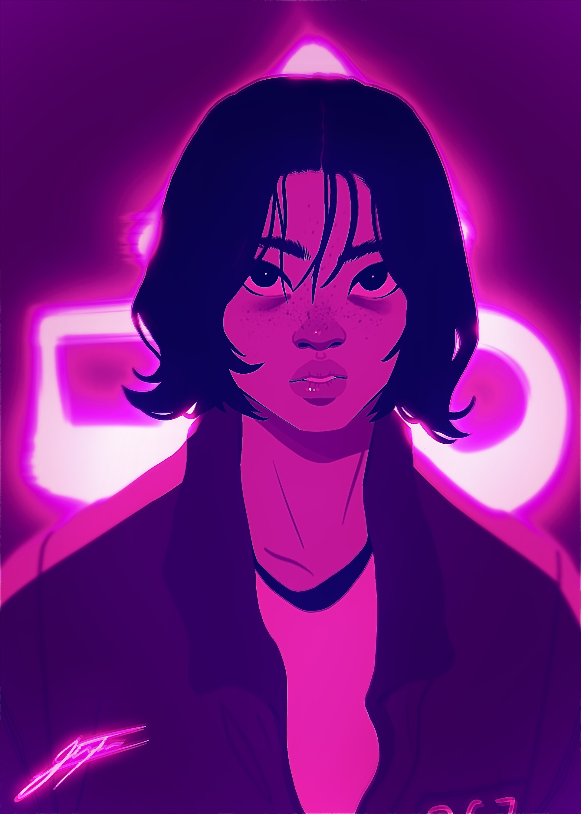 Jenna Fowlds - Squid Games Fanart