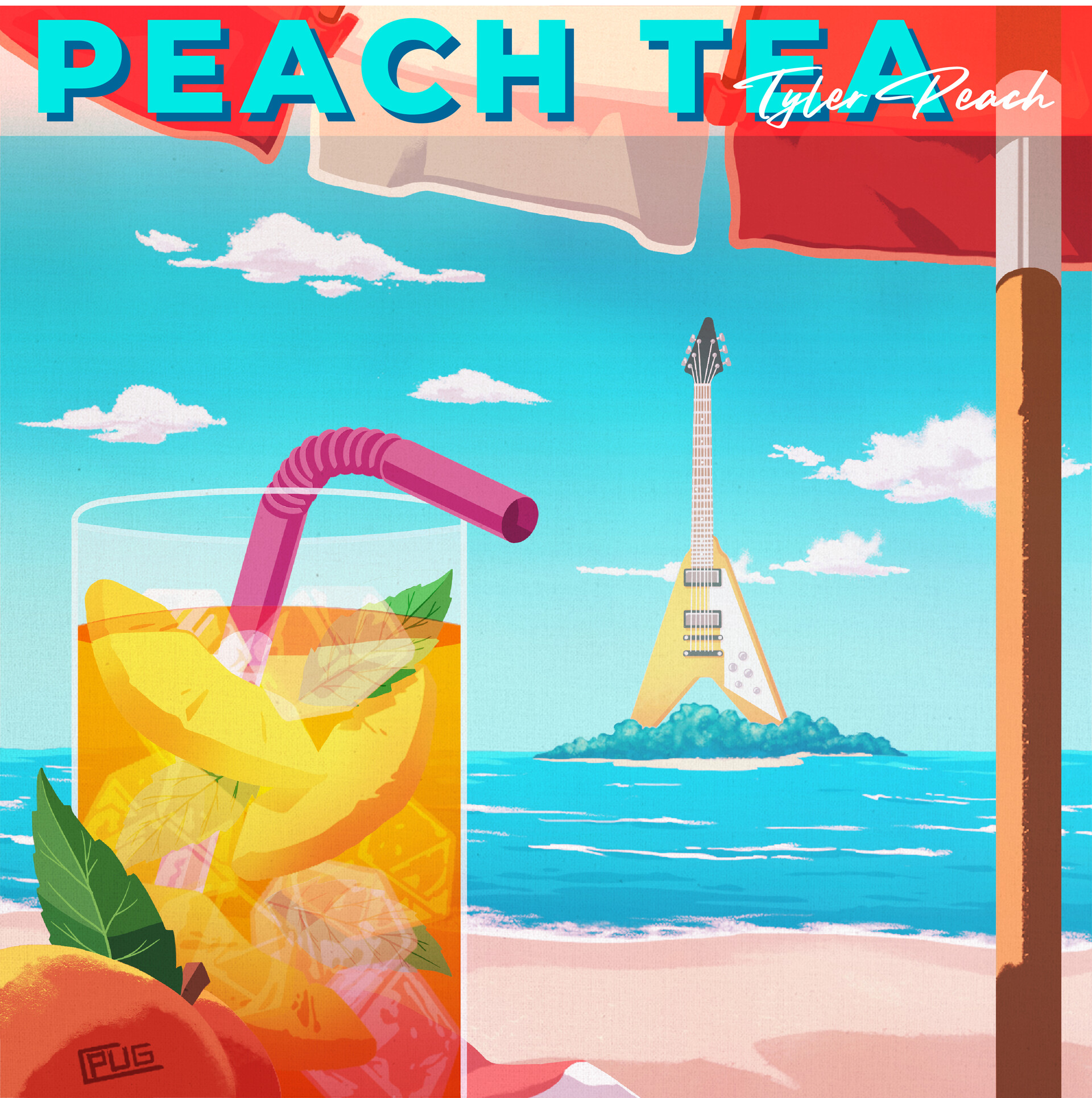 ArtStation - Peach Tea