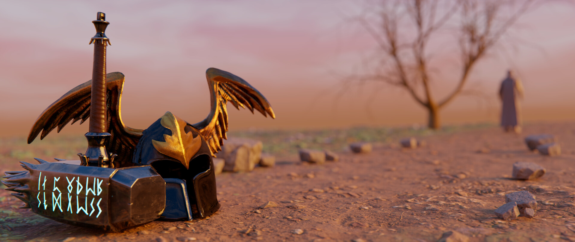 ArtStation - Martelo e Elmo - Ruff ghanor - Nerdcast RPG