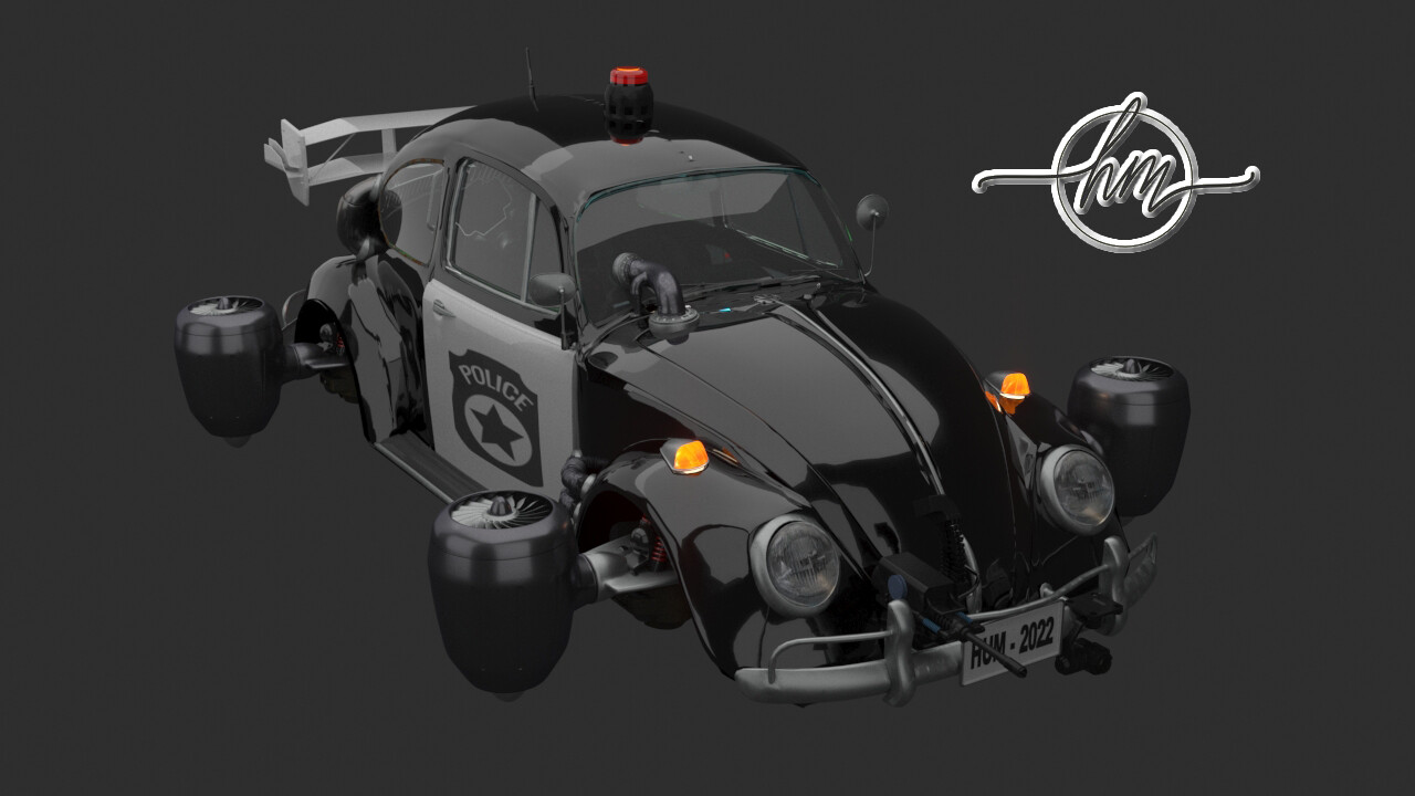 ArtStation - Fliyng Beetle car