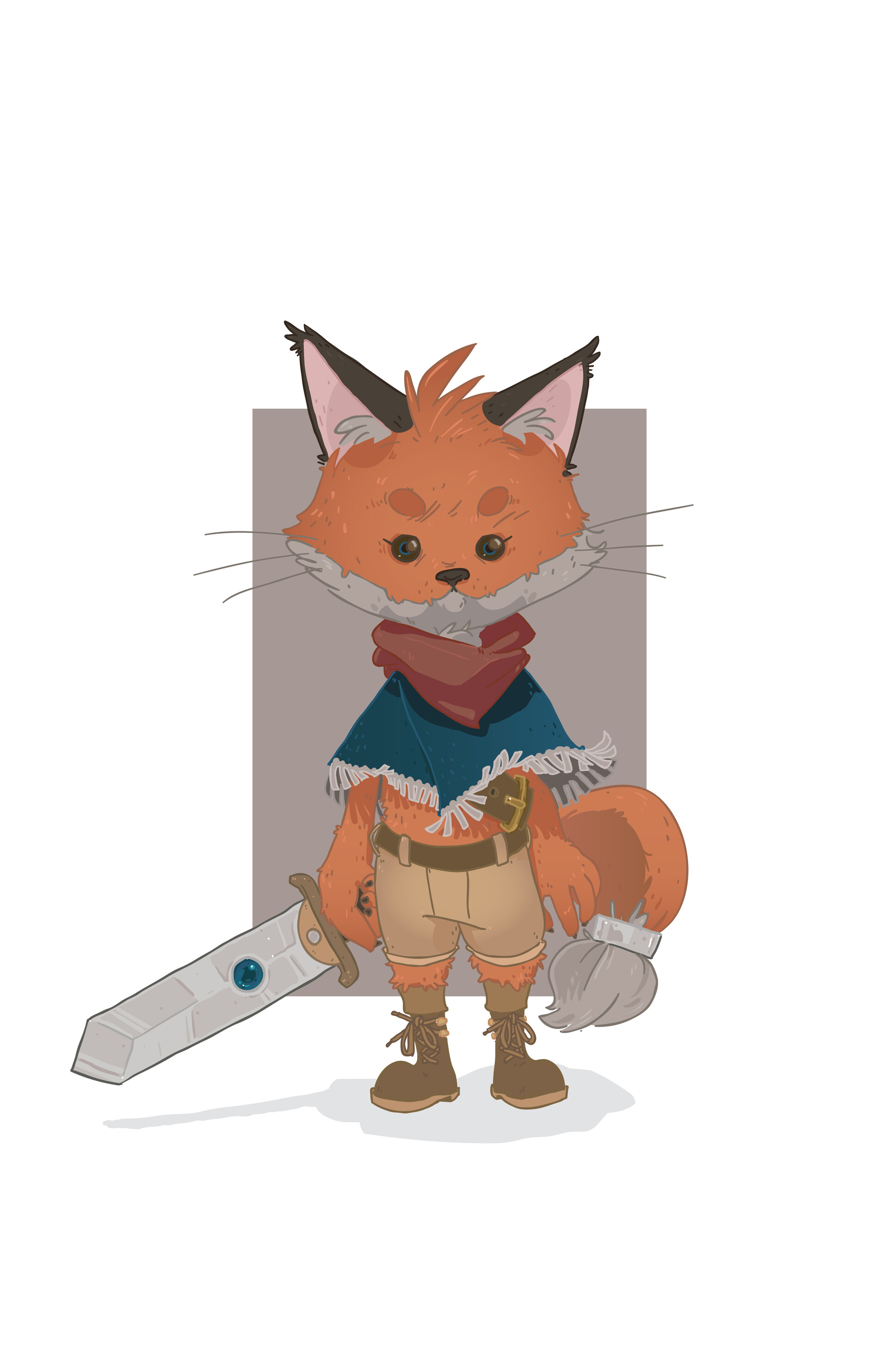 ArtStation - Fox fighter