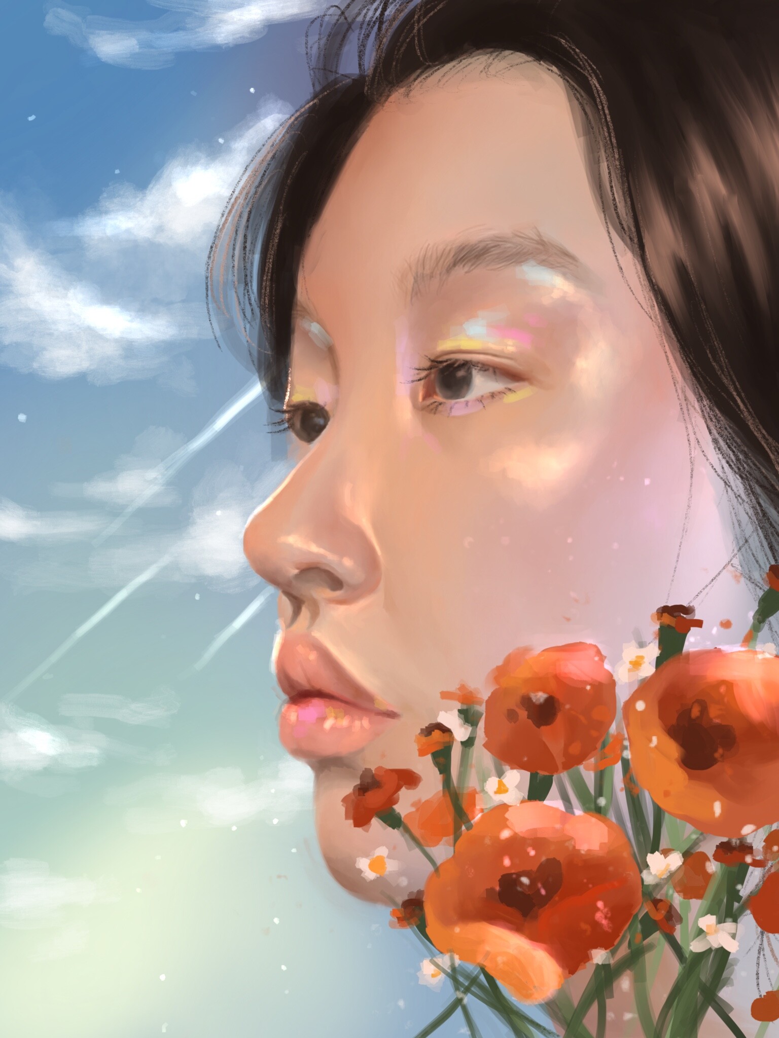 Edith - 2D digital arts - portaits, hands & feet