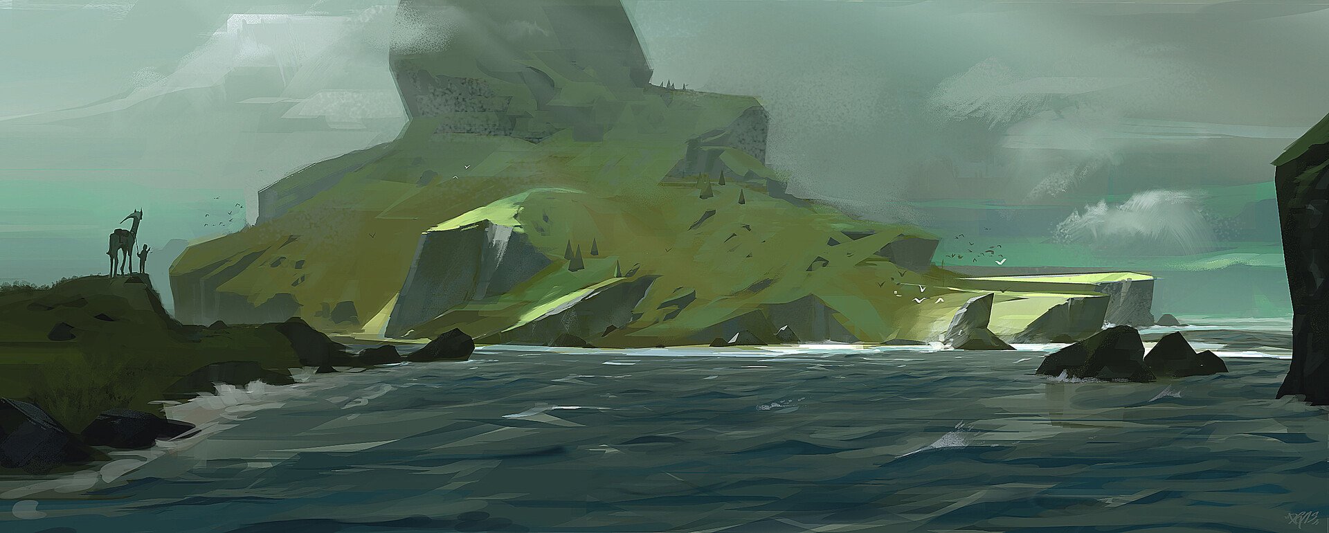 ArtStation - Bird Island