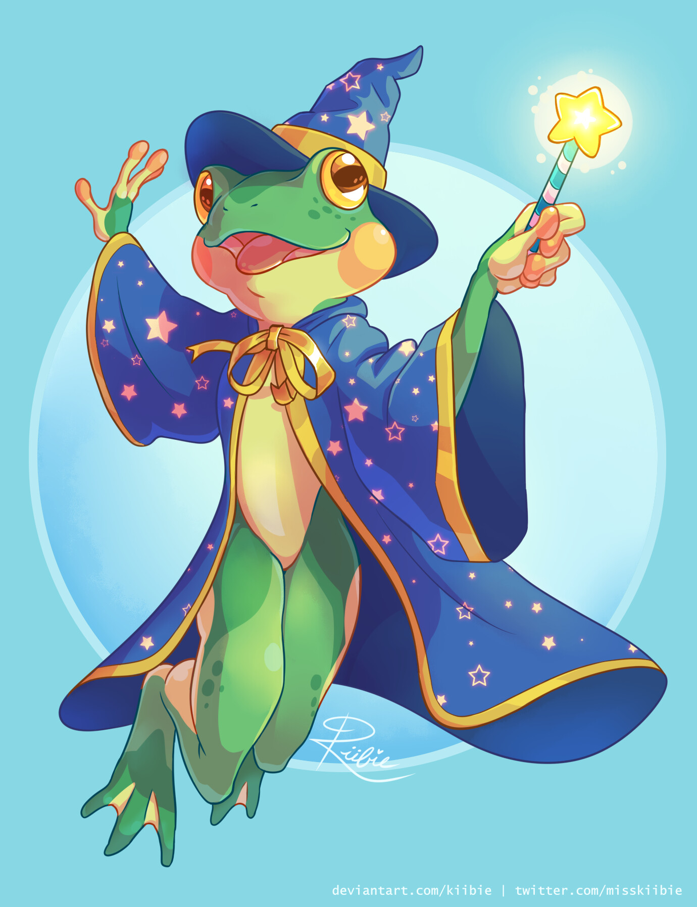 ArtStation - Frog Magician