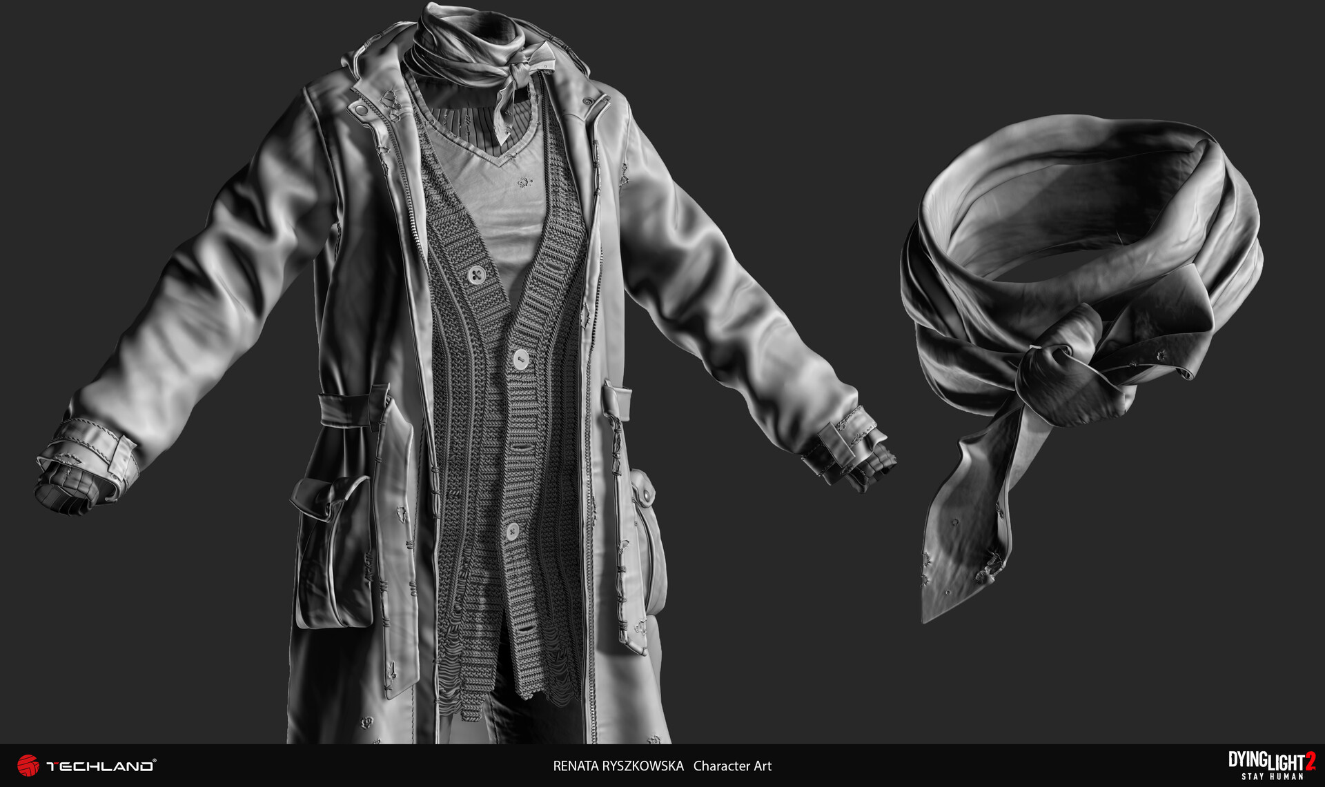 Renia Ryszkowska - Dying Light 2 Stay Human: Female NPC clothes set