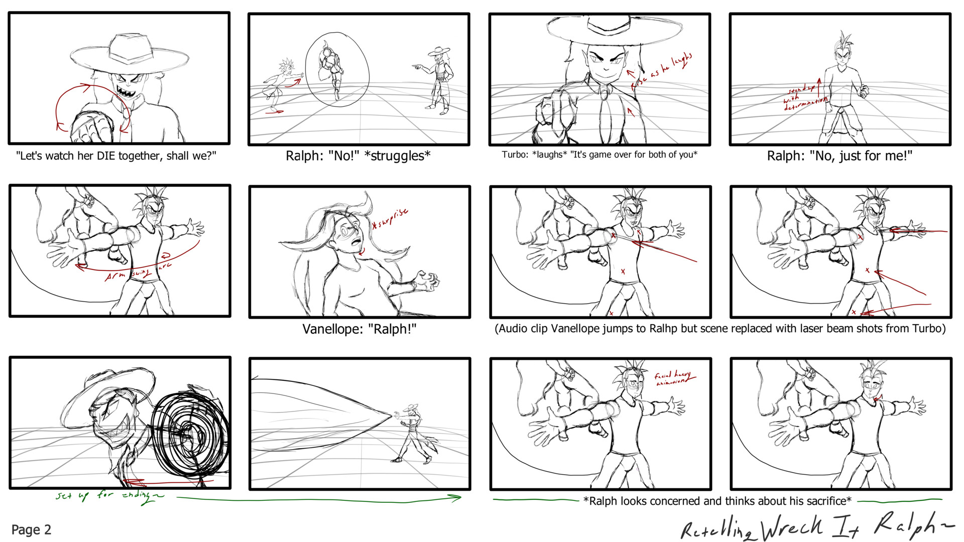 David Francis-Vaughan - Retelling Experiment: Wreck It Ralph Ending ...