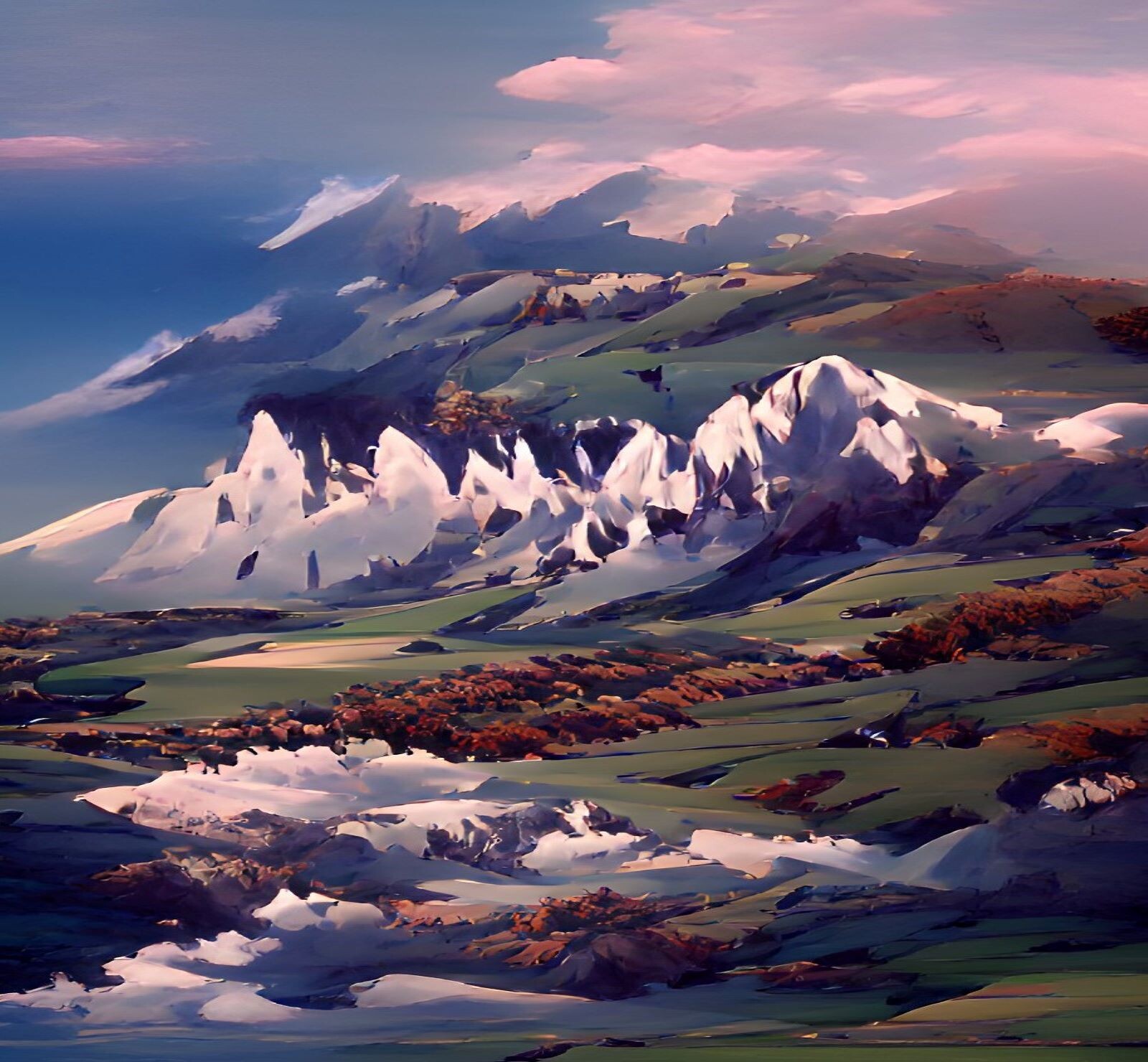 ArtStation - Mountain Plains