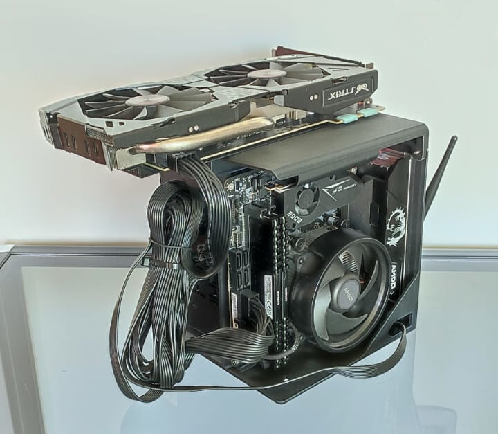 Ergonaut - MINI ITX PC 3D PRINTED CASE