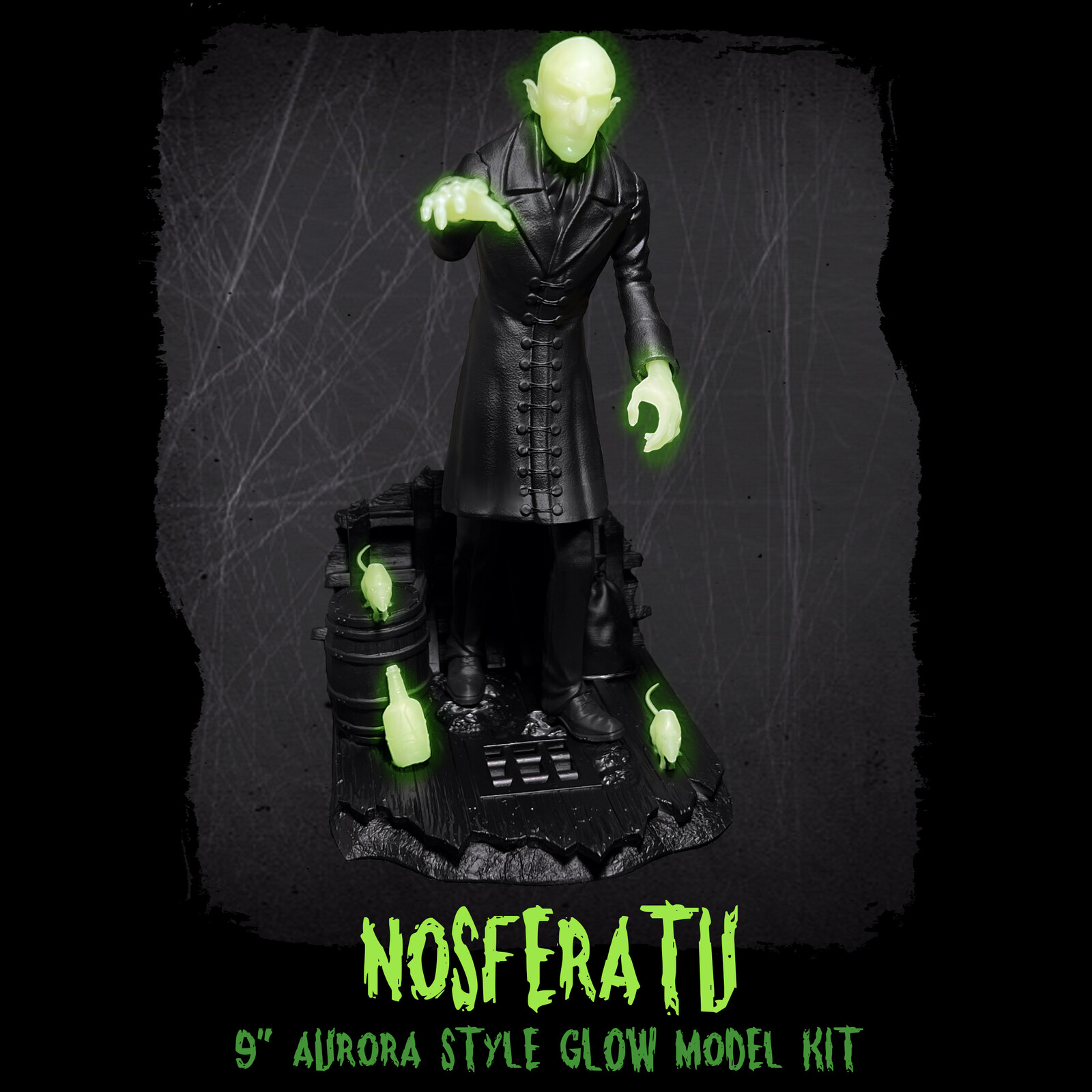 Monolith Toys -Todd - Count Orlock 9" Model Kit