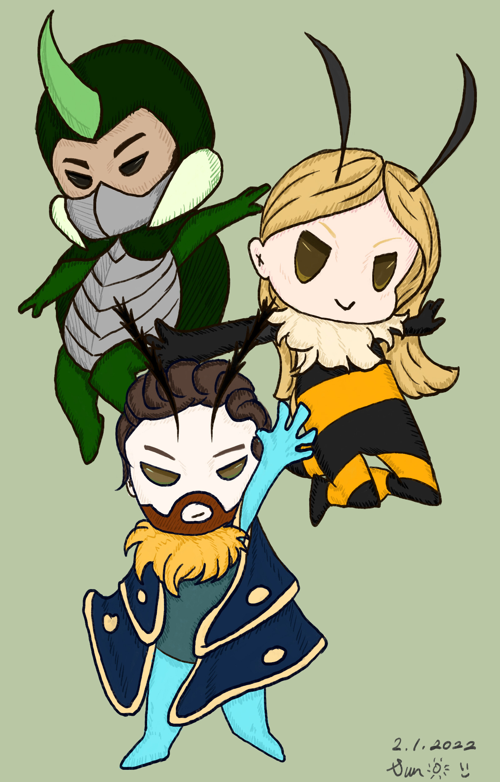 ArtStation - Bugs Fable chibi art