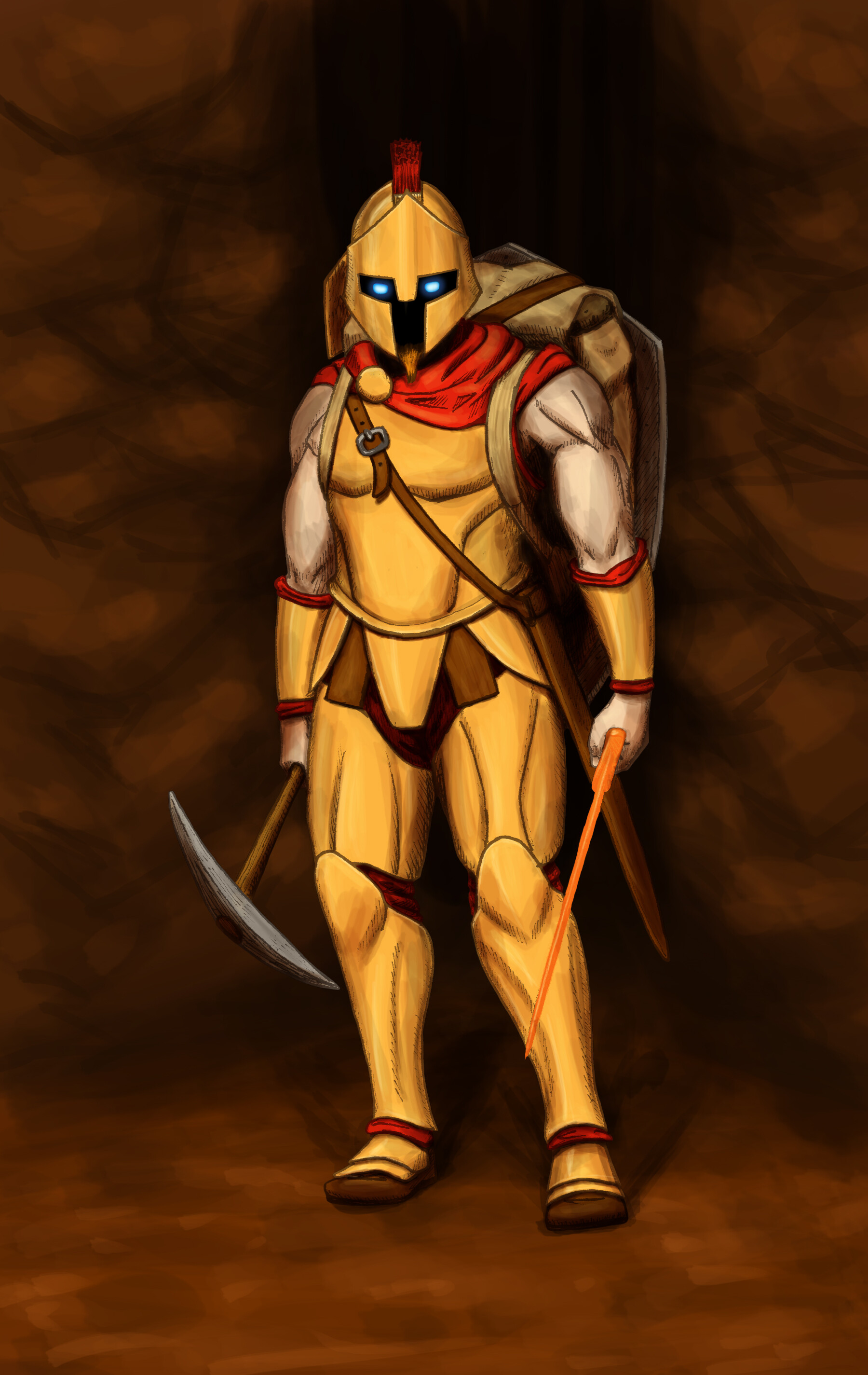 ArtStation - Tom Fawkes - Spartan Explorer Tim Forks