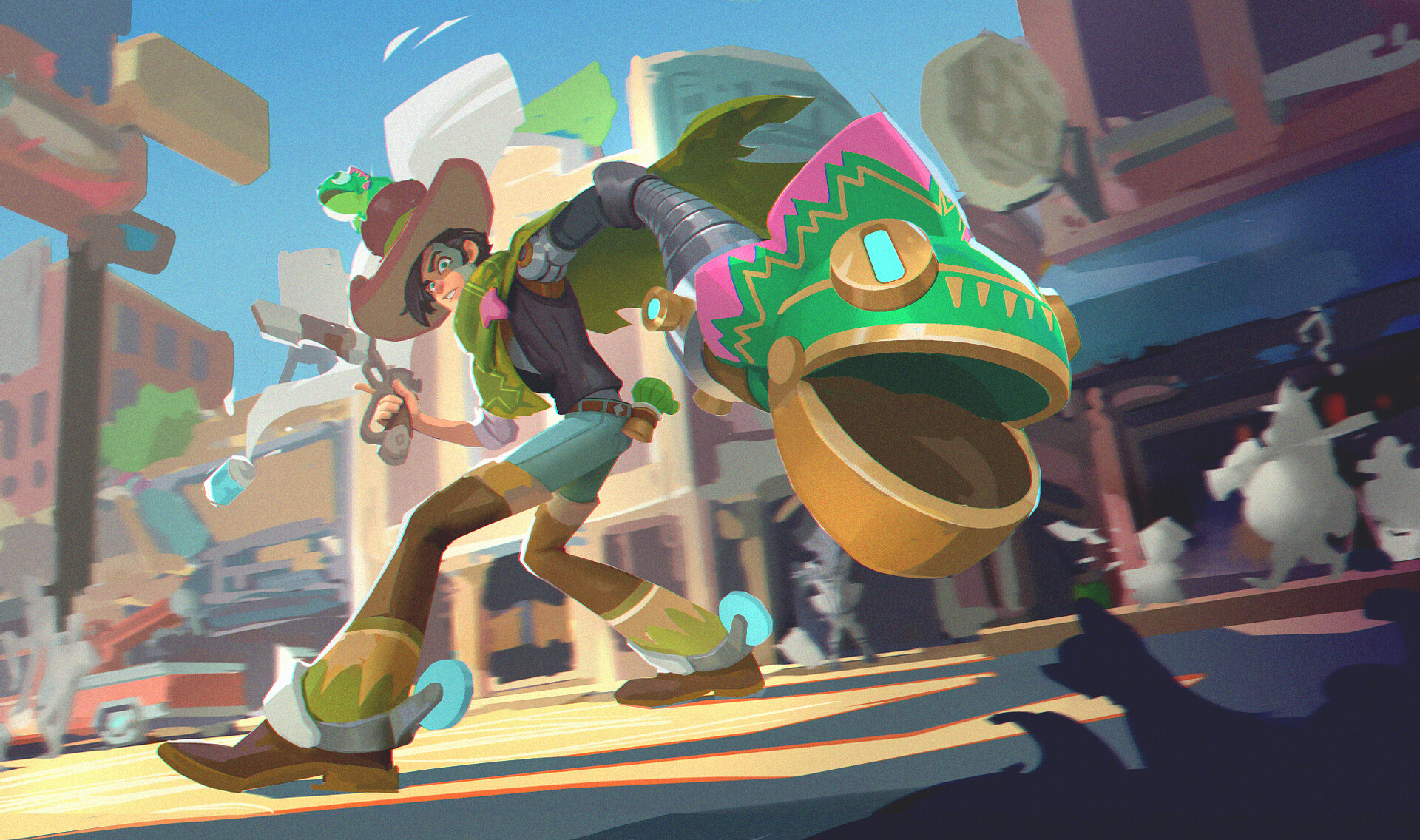 ArtStation - Tricks cowboy