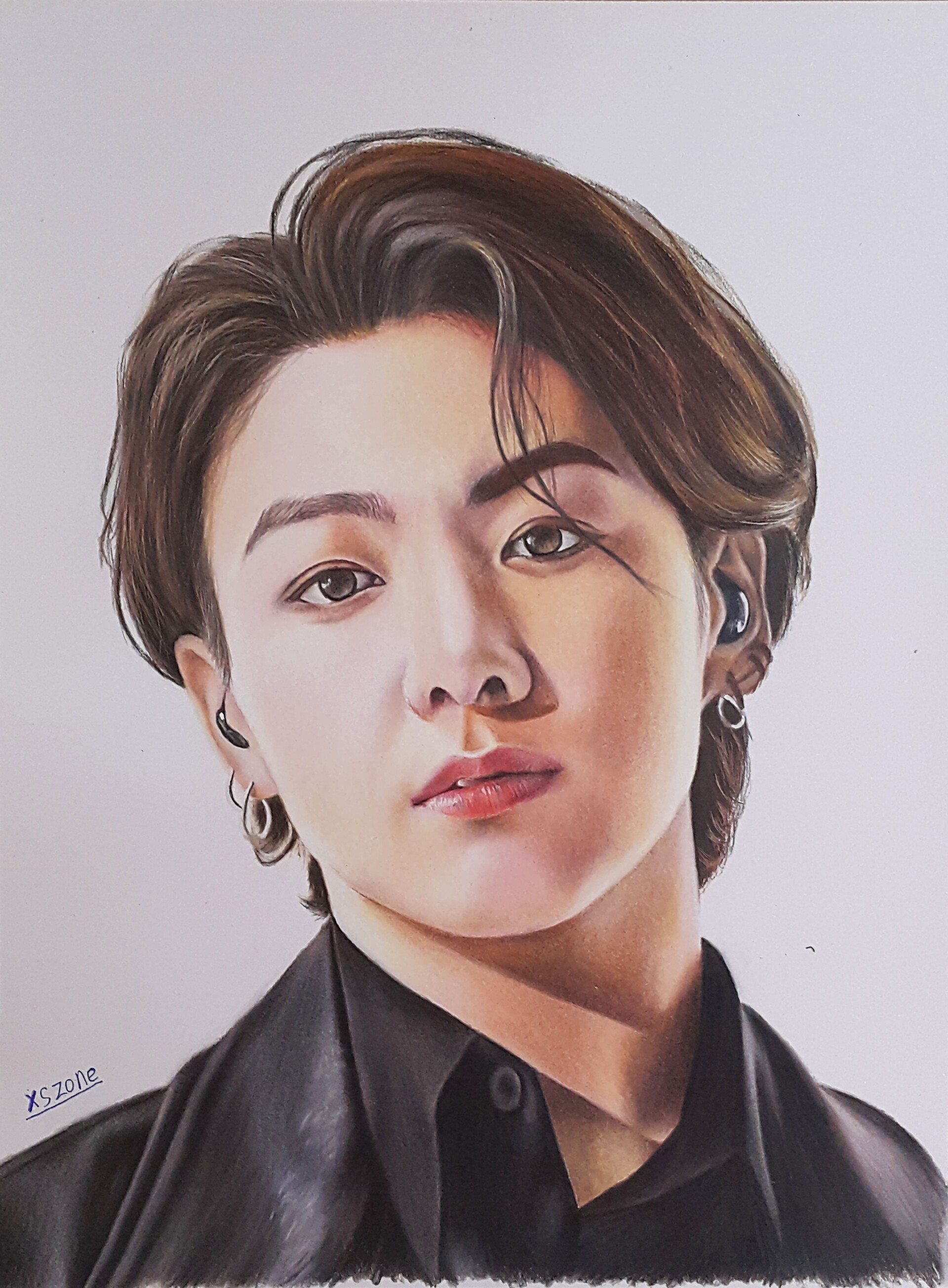 how to draw bts realistic