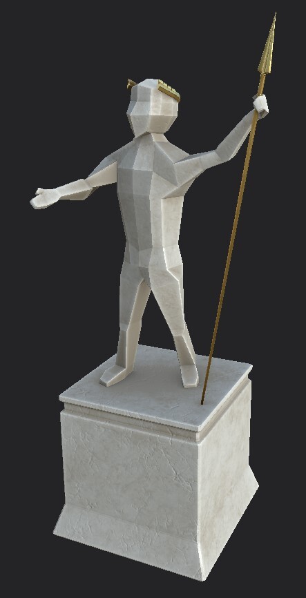 ArtStation - Roman-style statue