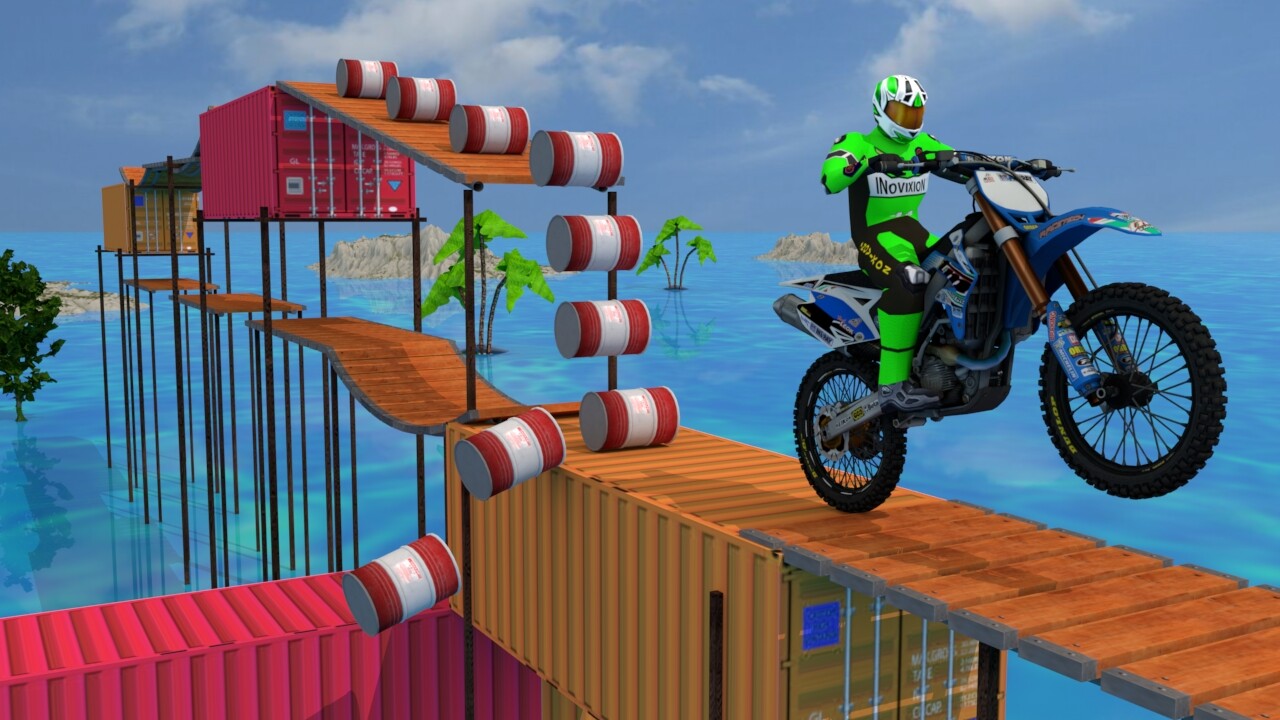 ArtStation - Create Garage and Environment make Screen shot for Bike ...