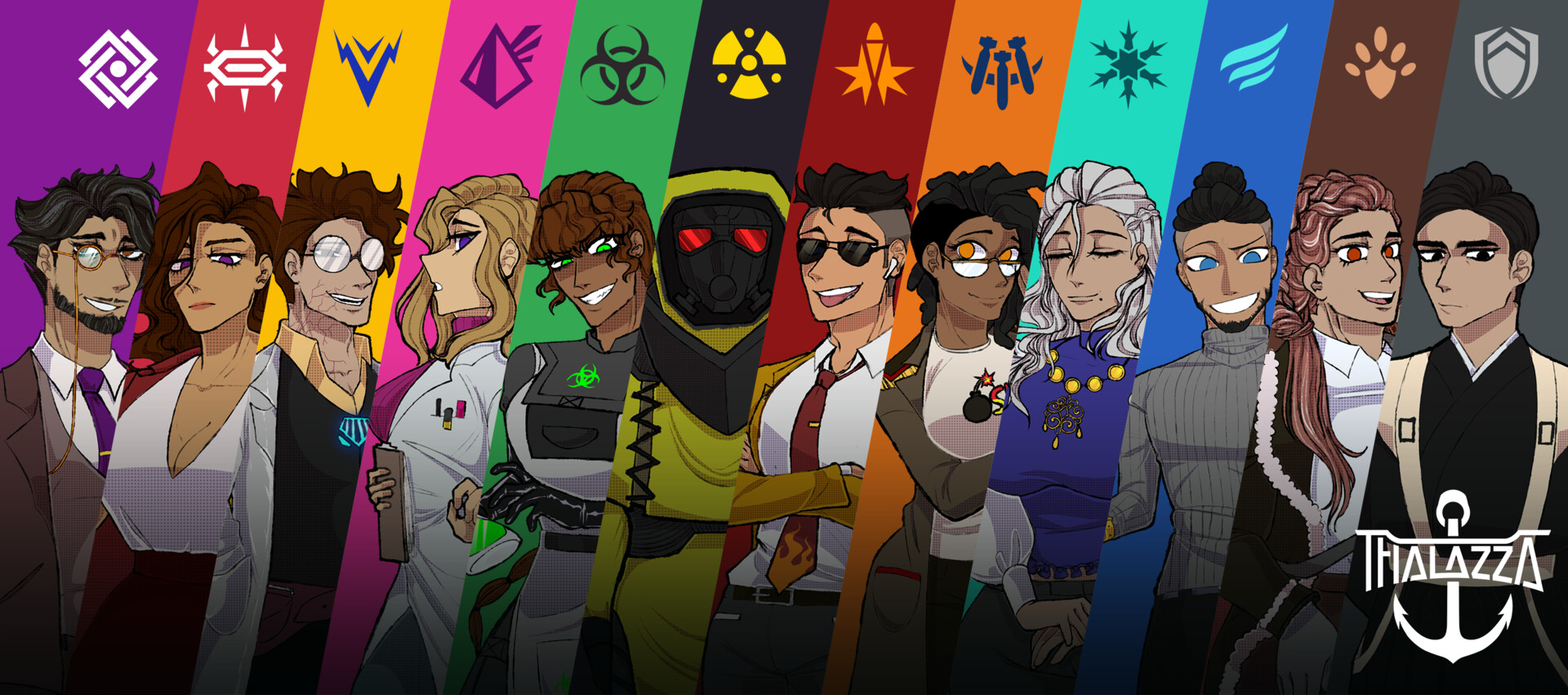 ArtStation - Sponsor character illustrations - Thalazza