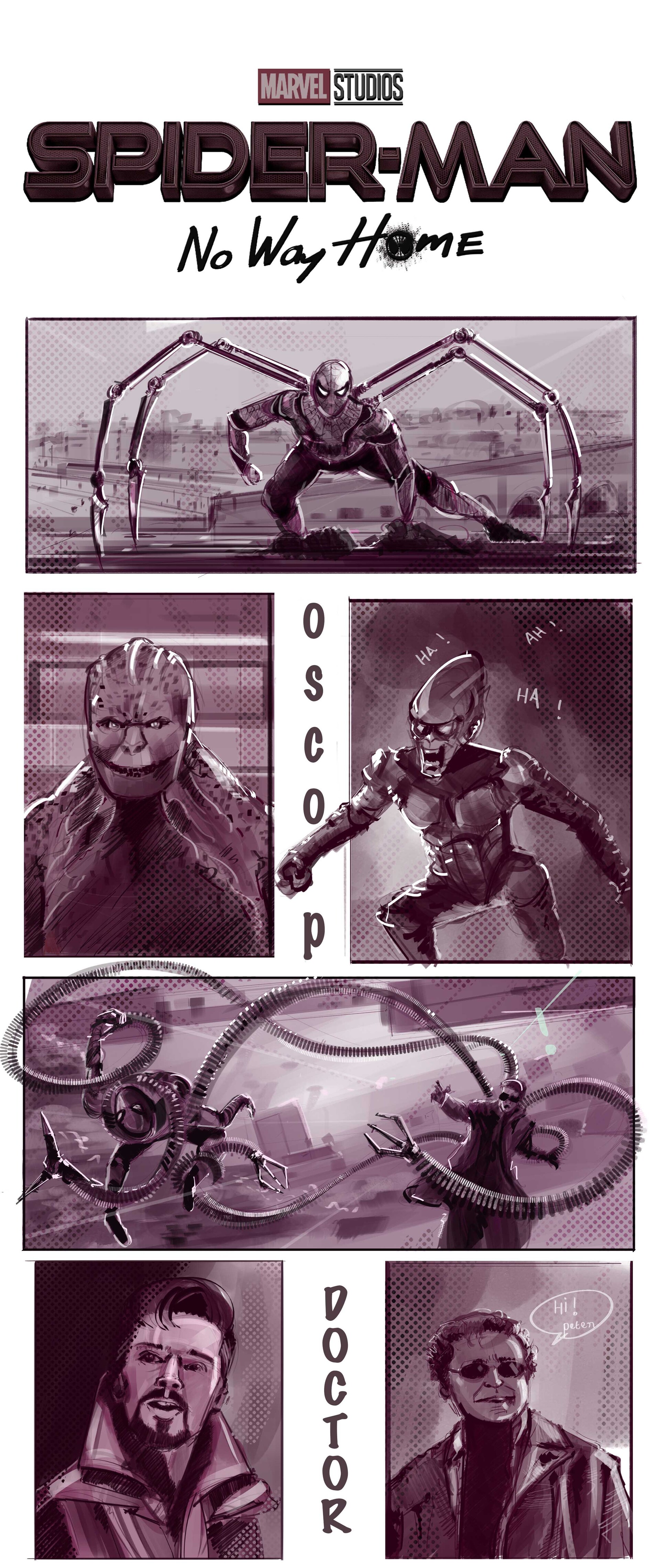 ArtStation - spider man no way home