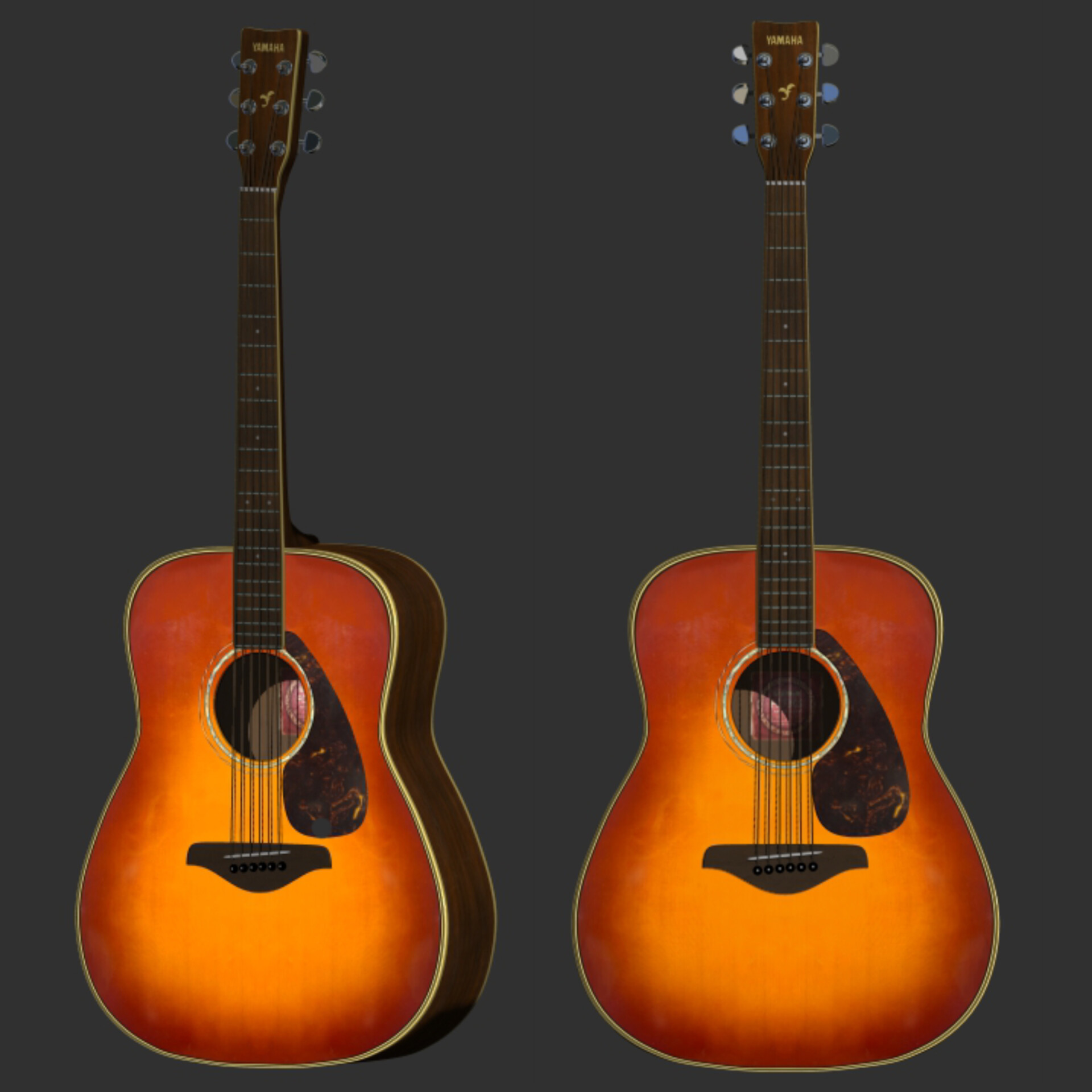 ArtStation - Guitar Model
