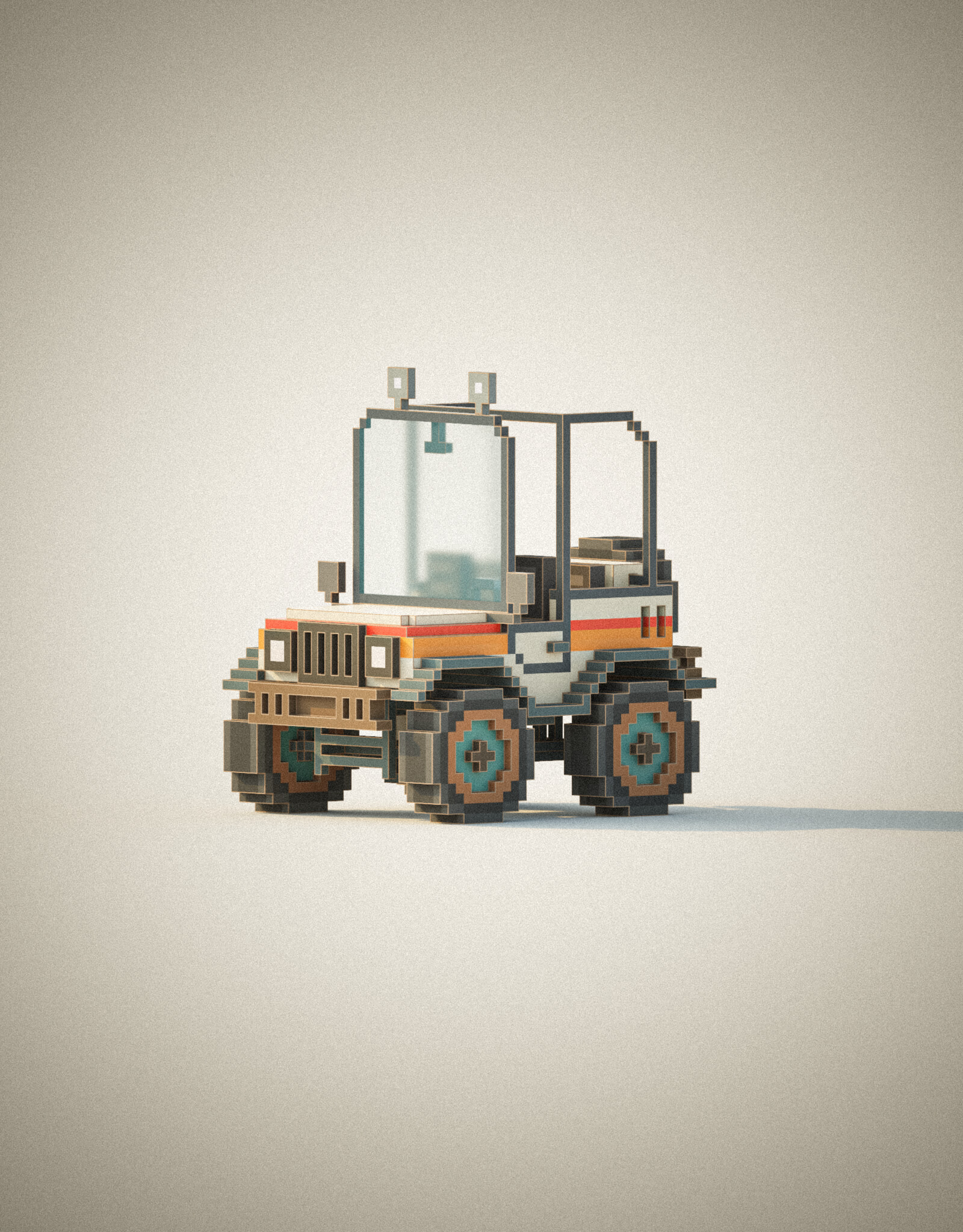 ArtStation - Tiny jeep