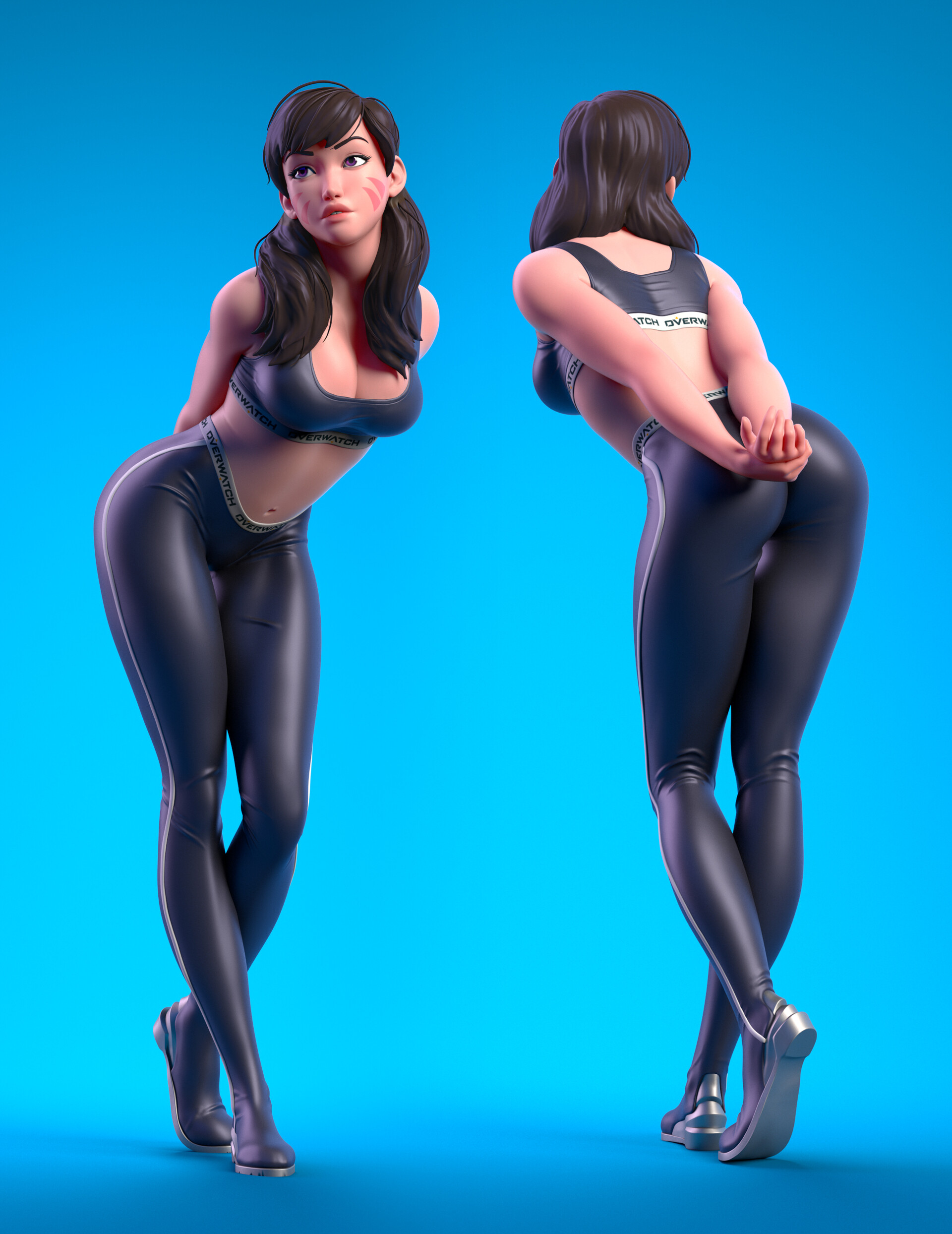 Marcel Nilo - D.va Overwatch workout