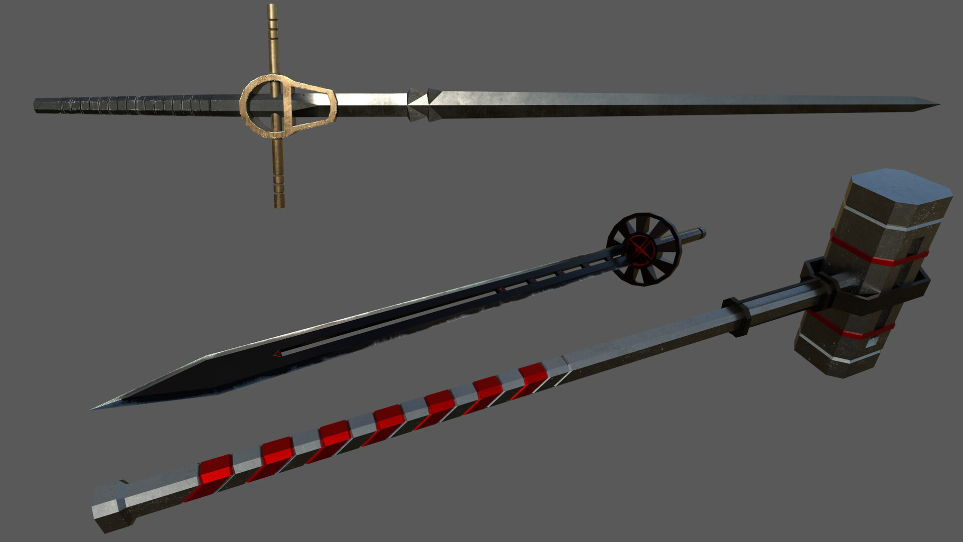 ArtStation - melee weapon