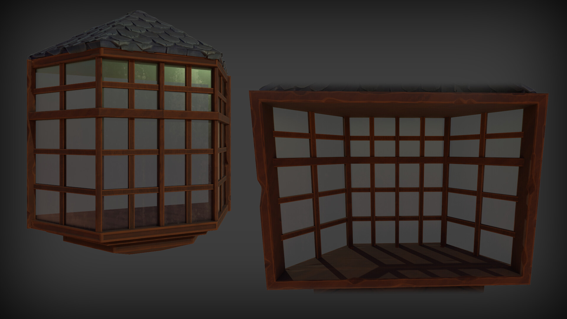 ArtStation - Stylized Bay Window