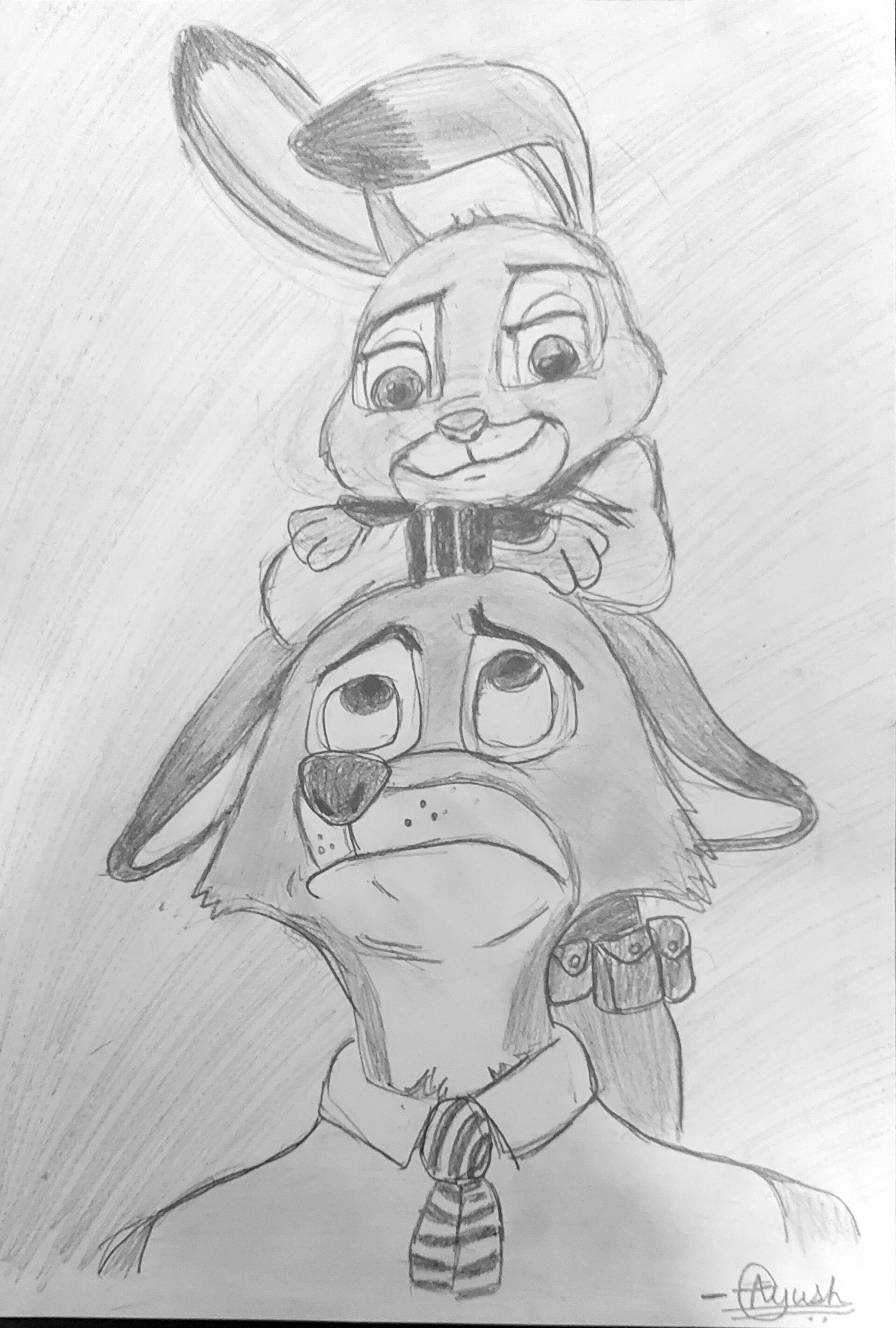 ArtStation - Zootopia sketch