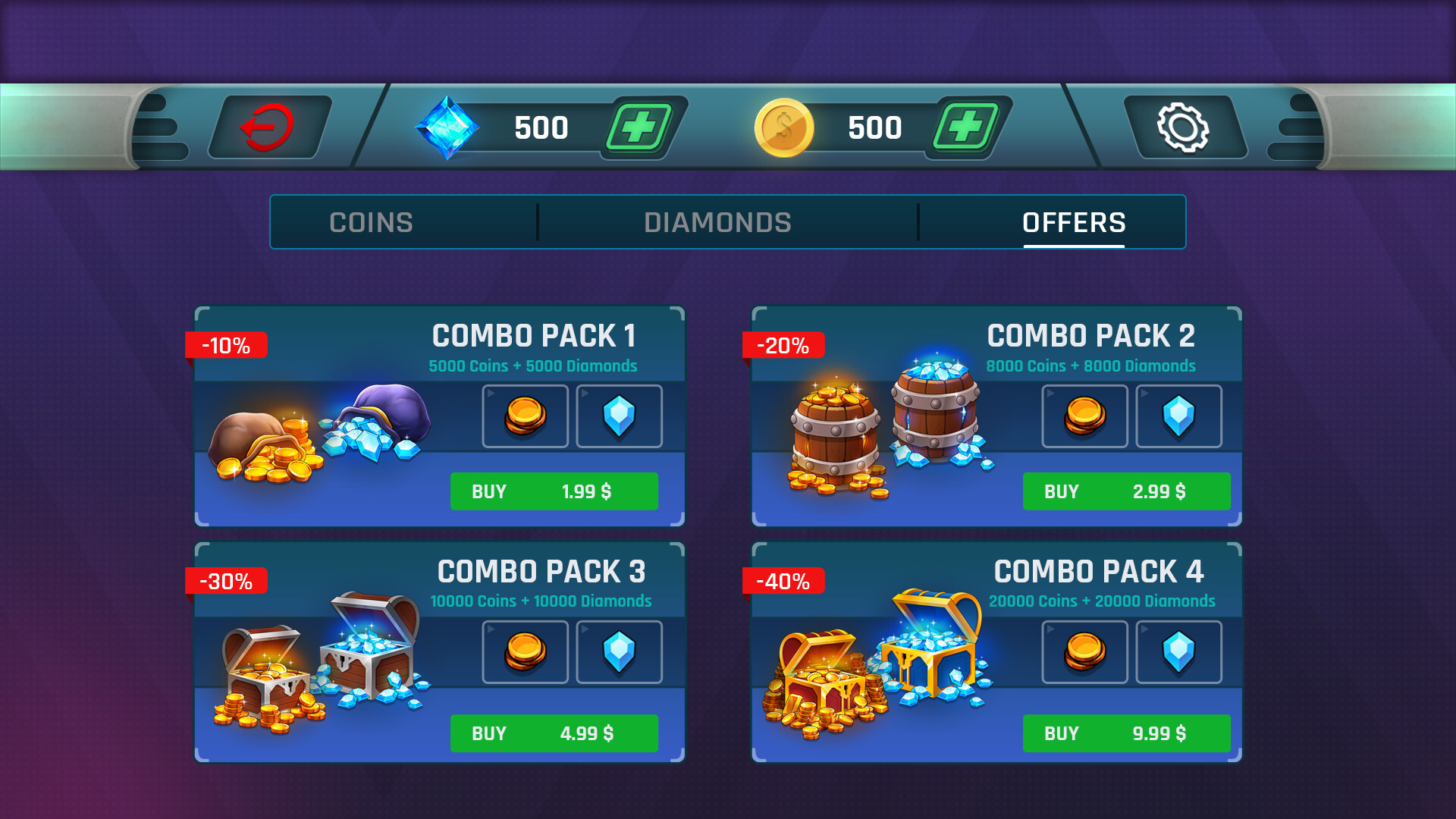 Ali Awan - Robot Game UI