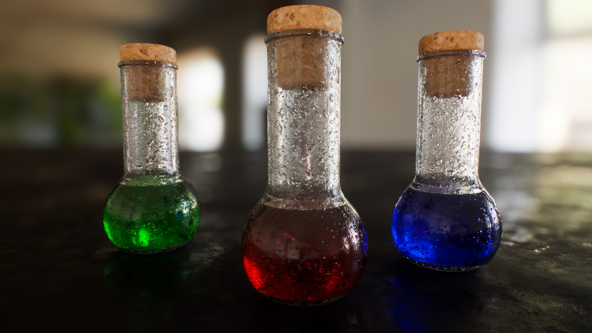 Matt G - Glass Bottles - Refraction Practice