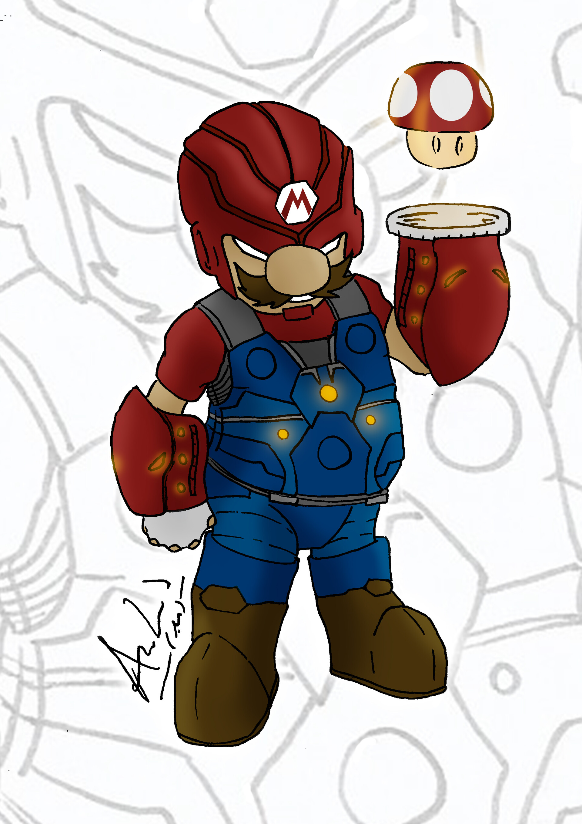 mecha mario