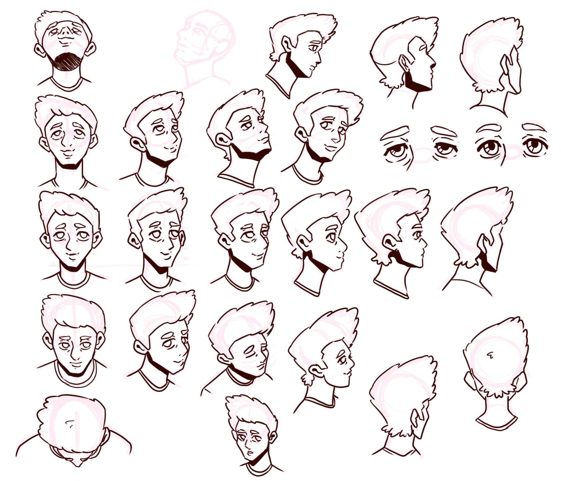 ArtStation - Blue: OC Head Turnaround