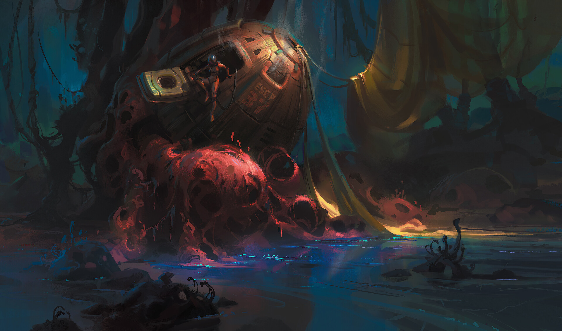 ArtStation - Capsule Landing