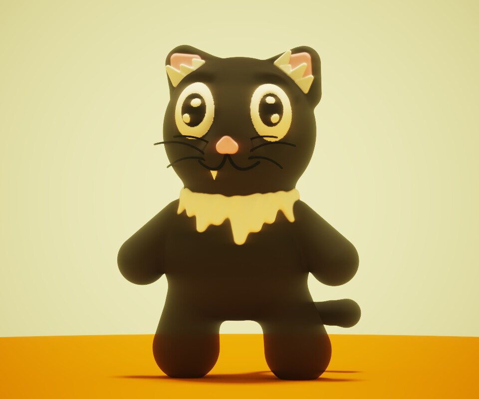 ArtStation - Magica CSG Cat