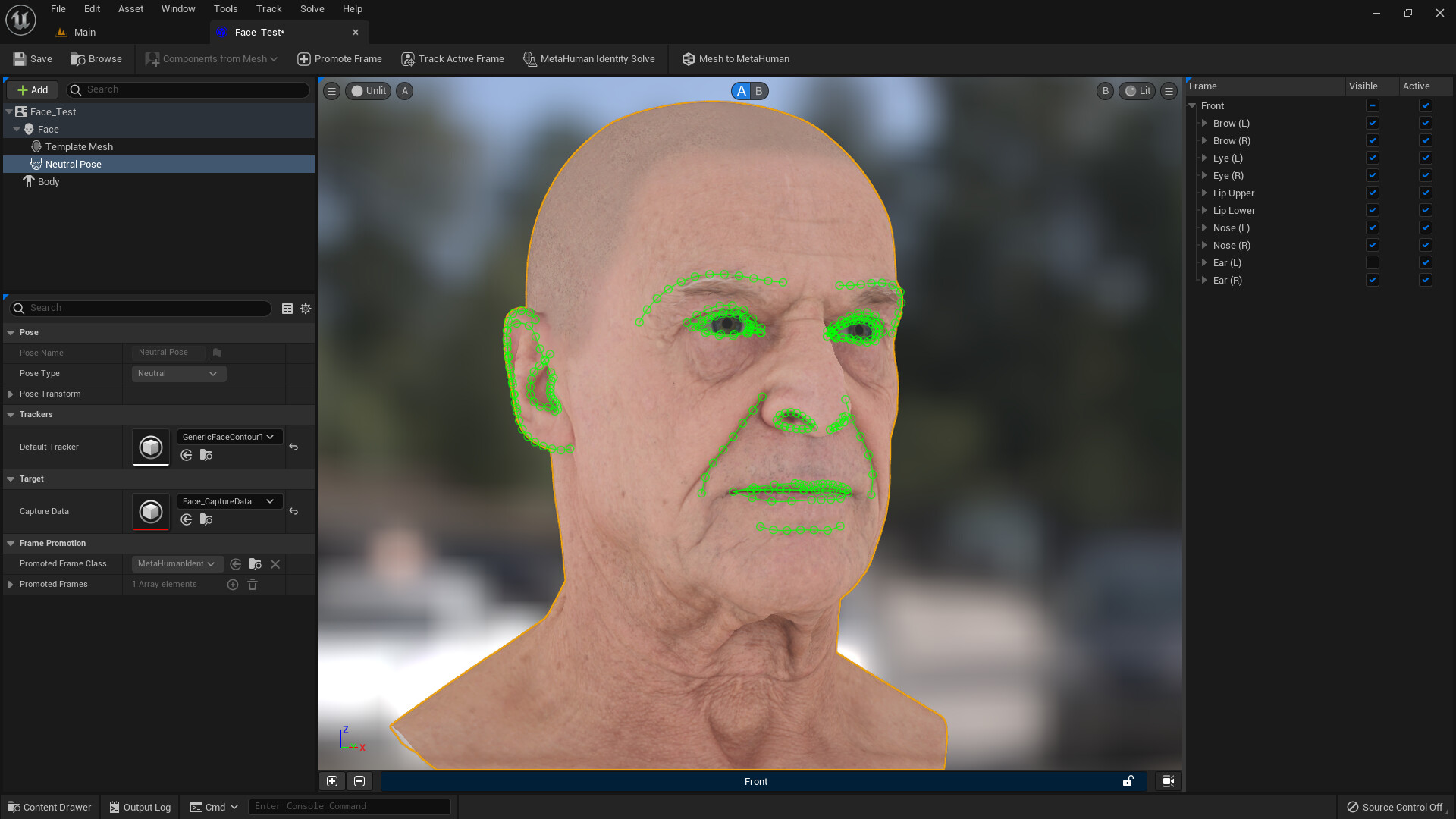 ArtStation - Mesh To Metahuman